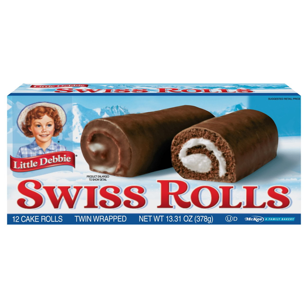 Little Debbie Swiss Rolls, Twin Wrapped - 12 ct Packaging May Vary ...