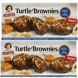 Little Debbie Turtle Brownies, Box, 8 Individually Wrapped Brownies Chocolate, 12.39 Ounce pack ...