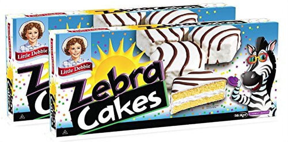 Little Debbie Zebra Cakes, 10-Count Box (Zebra Cake, 2) - Walmart.com