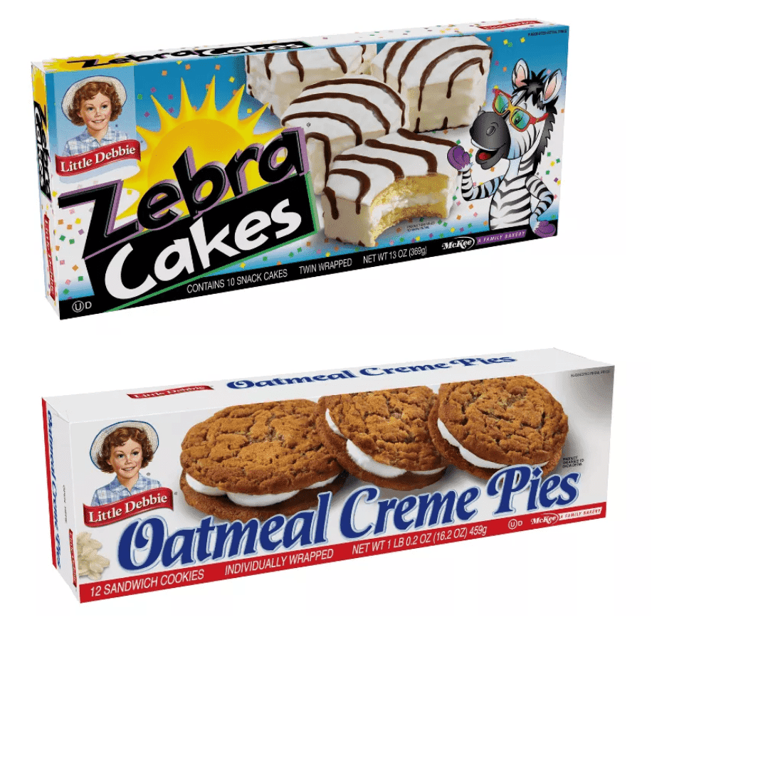Little Debbie® Zebra® Cakes, 10 ct, 13 oz + Little Debbie® Family Pack ...
