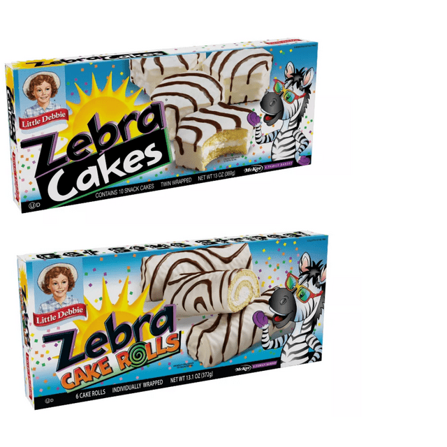 Little Debbie® Zebra® Cakes, 10 ct, 13 oz (Twin-wrapped) + Little ...