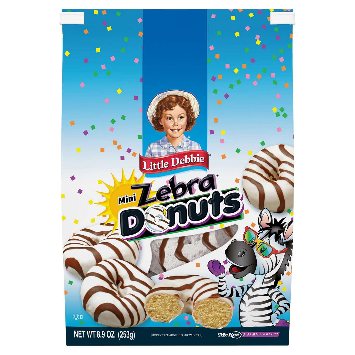 Little Debbie Zebra Mini Donuts 8.9 oz - Walmart.com