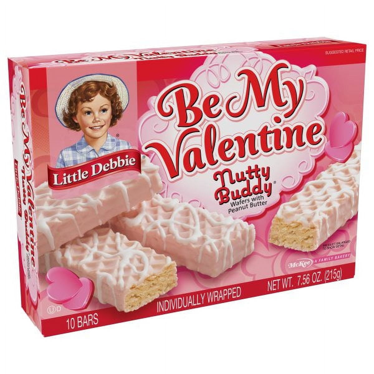 Little Debbies Little Debbie Be My Valentine Nutty Bars - Walmart.com
