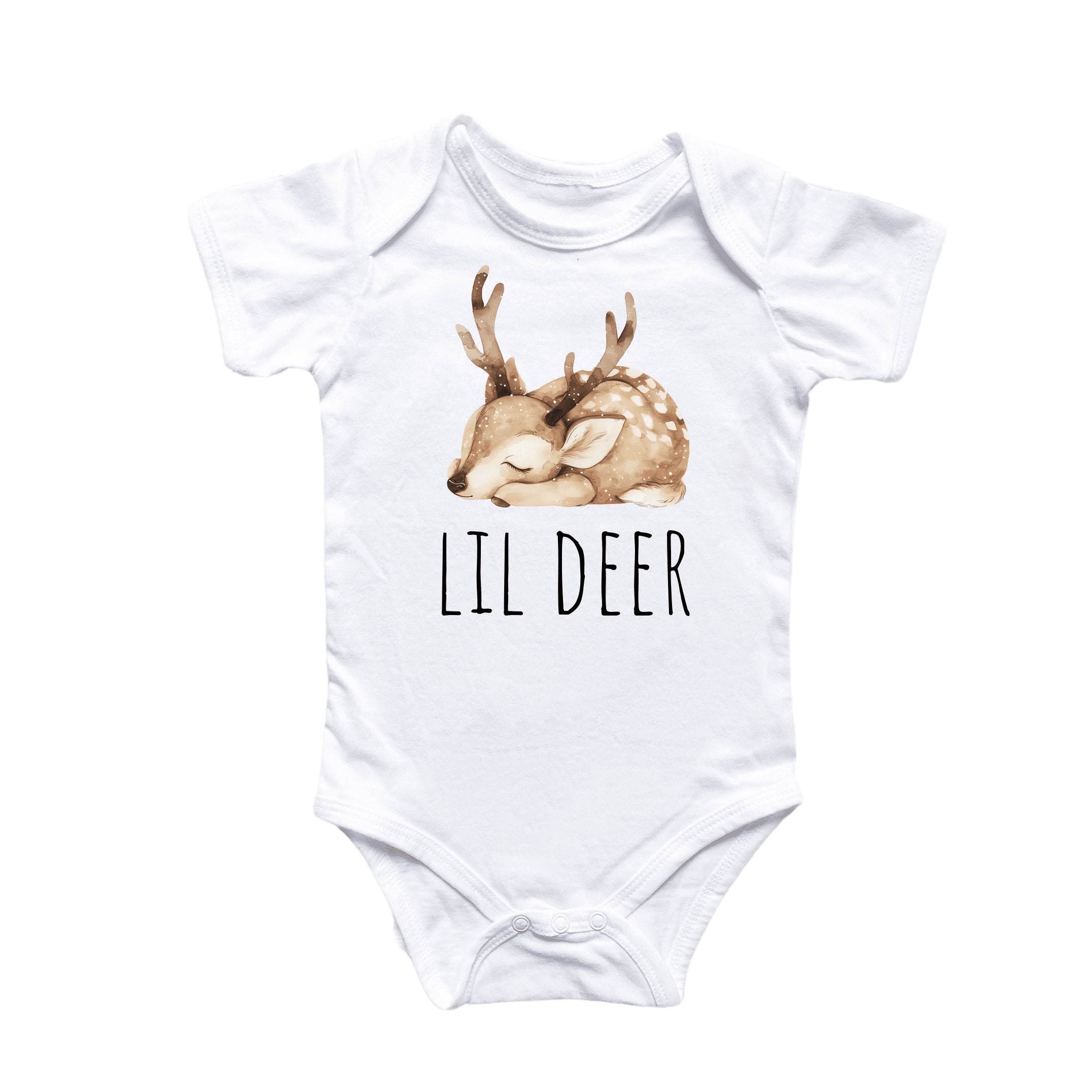 Little Deer - Baby Boy Girl Clothes Infant Bodysuit Funny Cute Newborn ...