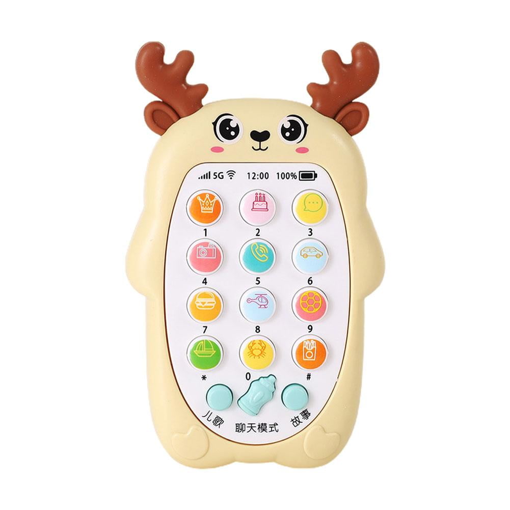 Little Deer Yellow A Chewable Teeth Simulation Mobile Phone Childrens ...