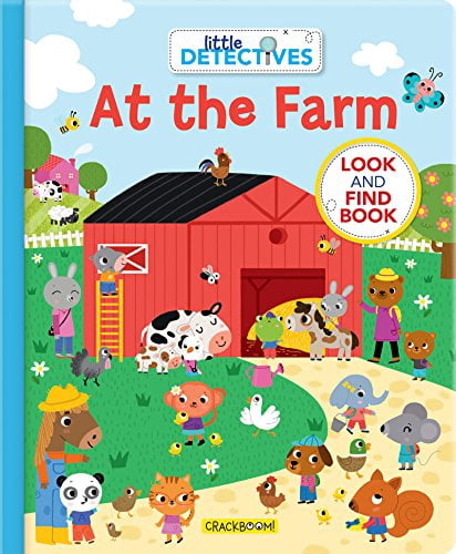 Pre-Owned Little Detectives at the Farm: A Look and Find Book, (Board ...