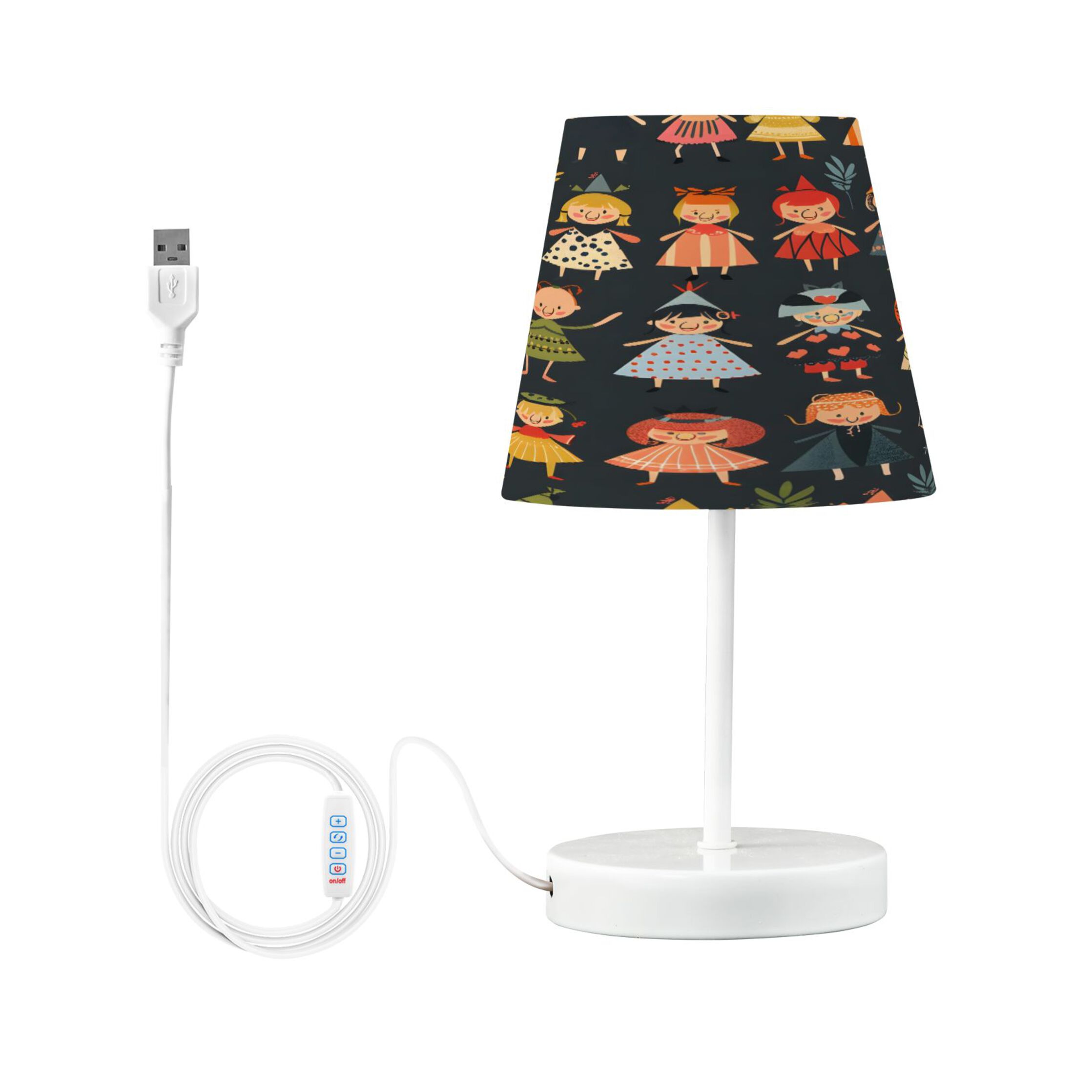 Little Different Costumes People Desk Lamp LED Table Nightstand Lamps ...