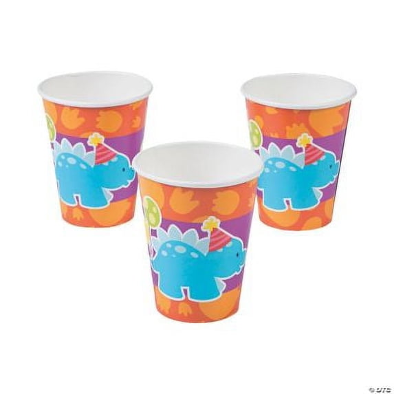 Little Dino 9 oz Paper Cups (8 Count) - Walmart.com