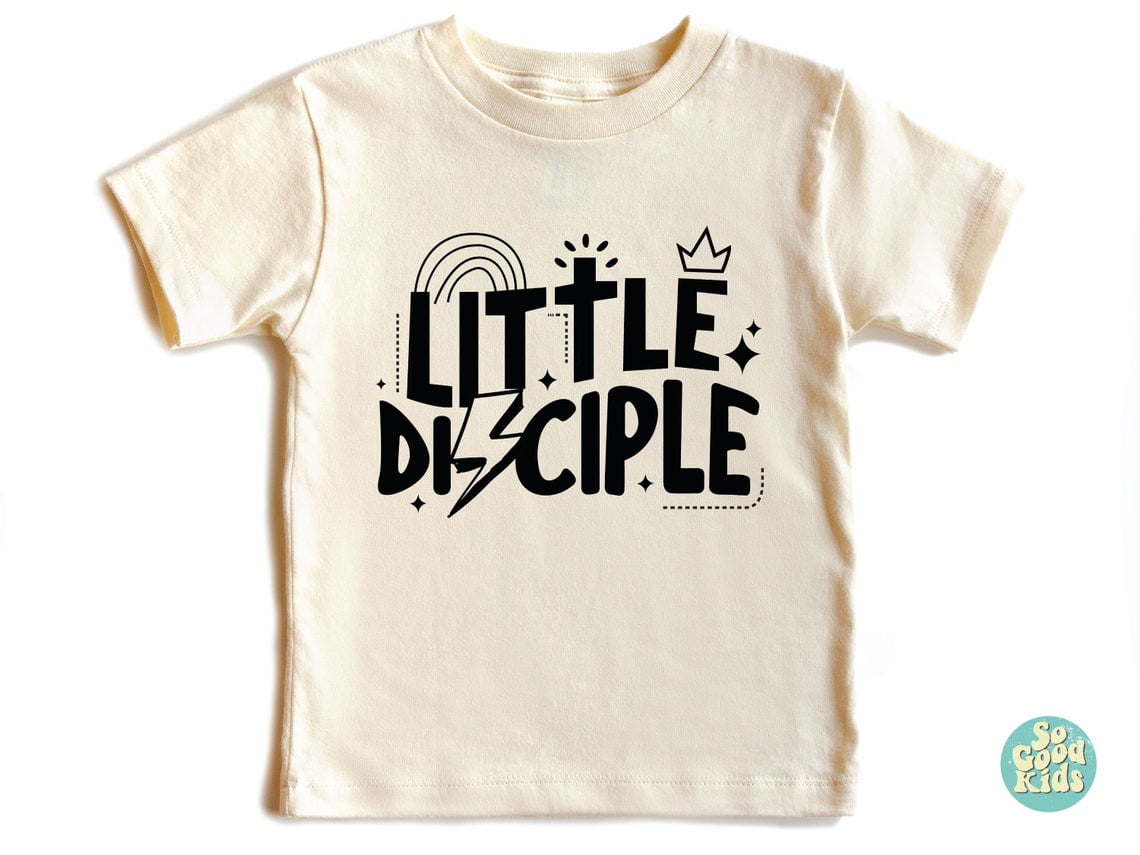 Little Disciple Shirt, Christian Tshirt, Religious Shirt, Shirt, God ...