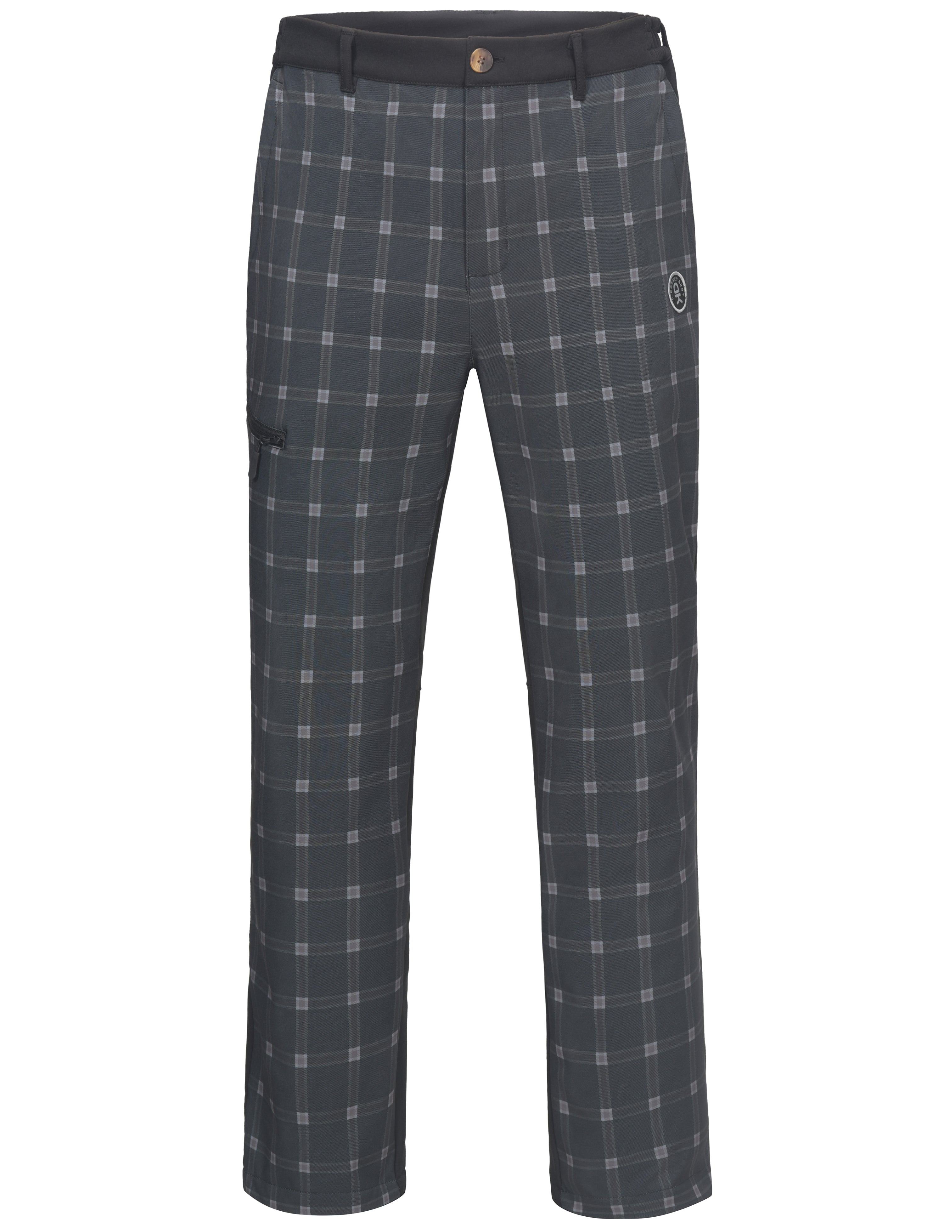 Little Donkey Andy Men's Fleece Lined Snow Ski Pants with Zipper ...