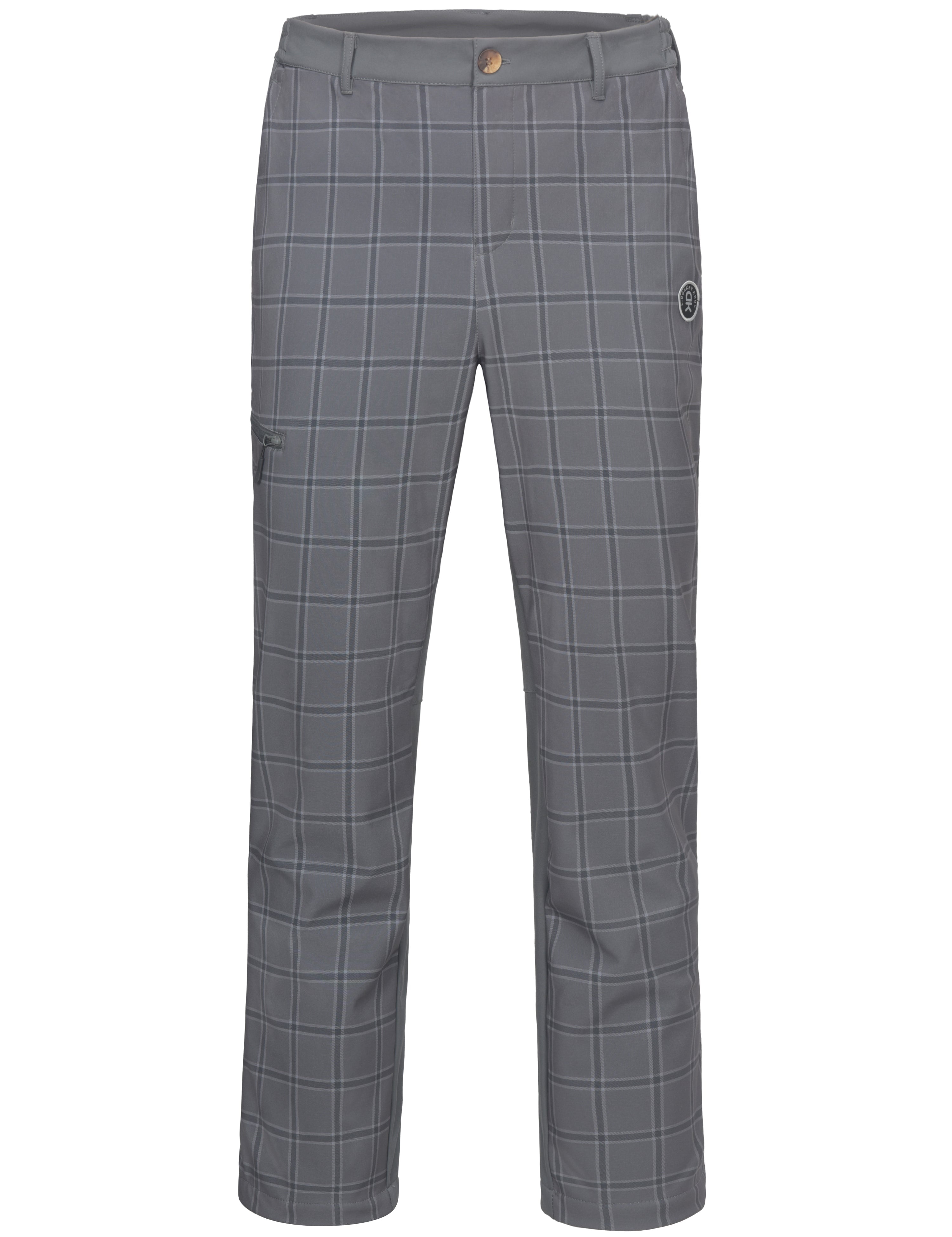 Little Donkey Andy Men's Fleece Lined Snow Ski Pants with Zipper ...