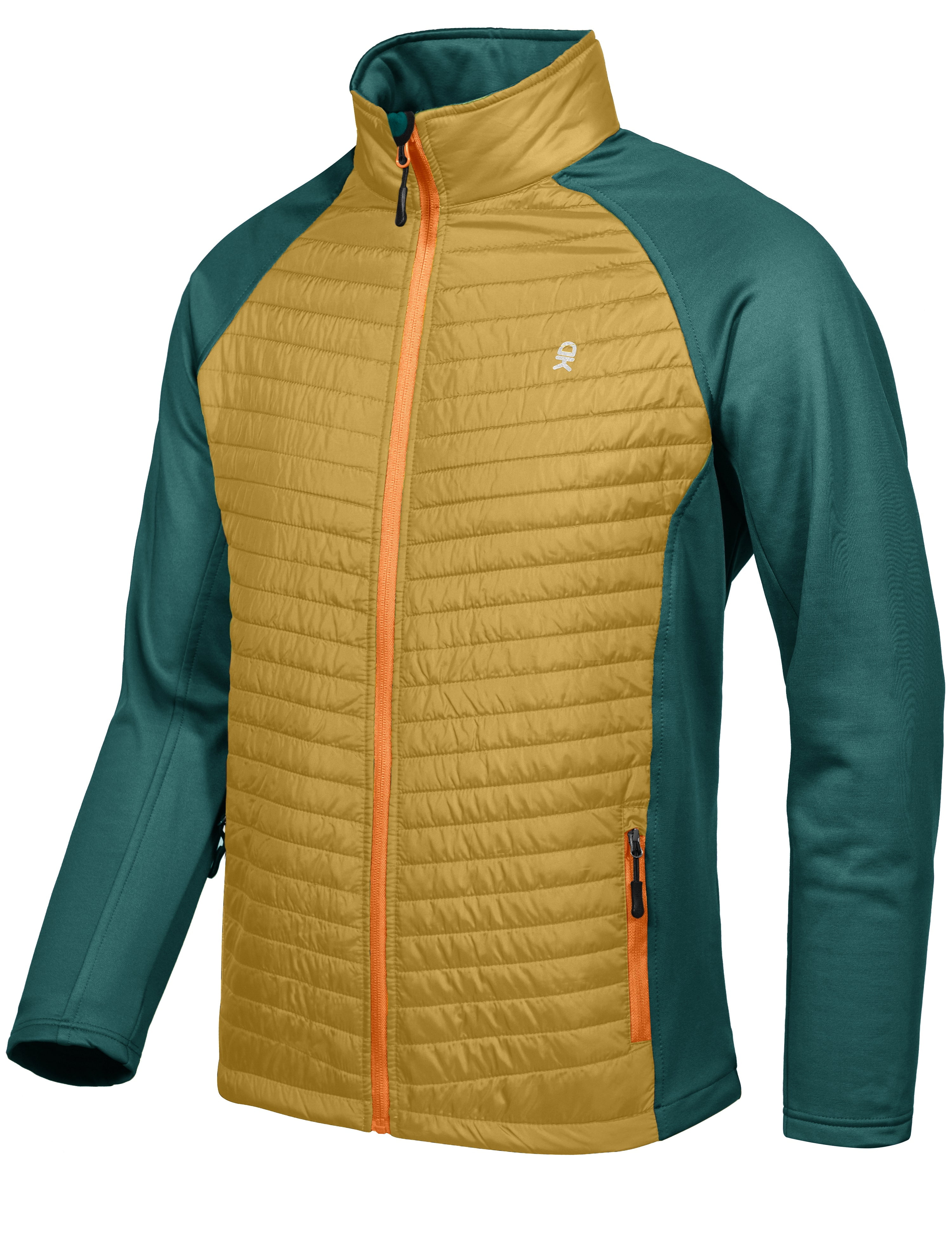 Little Donkey Andy Men's Insulated Running Warm Jacket, Thermal Hybrid ...