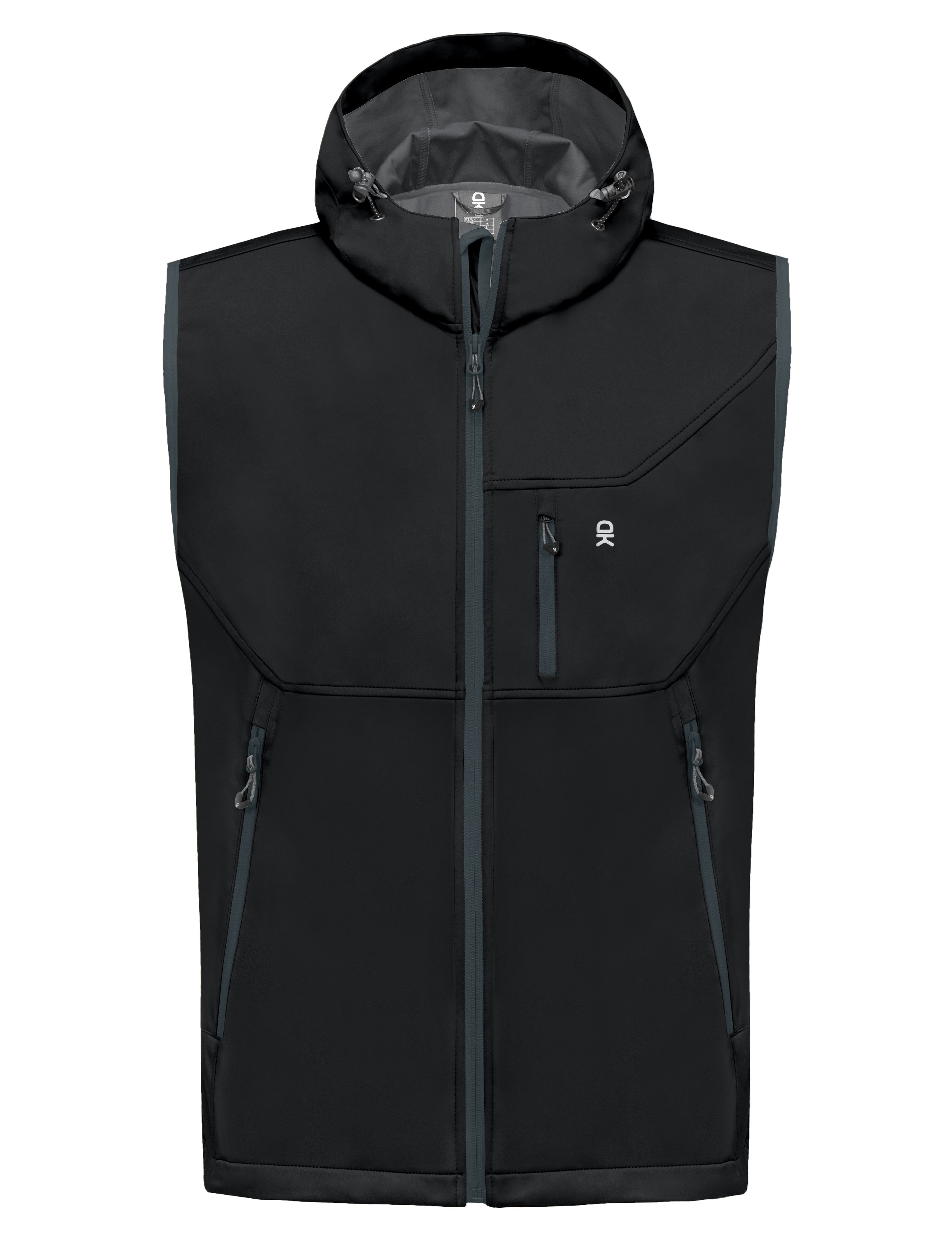 Little Donkey Andy Men's Lightweight Softshell Vest Windproof ...