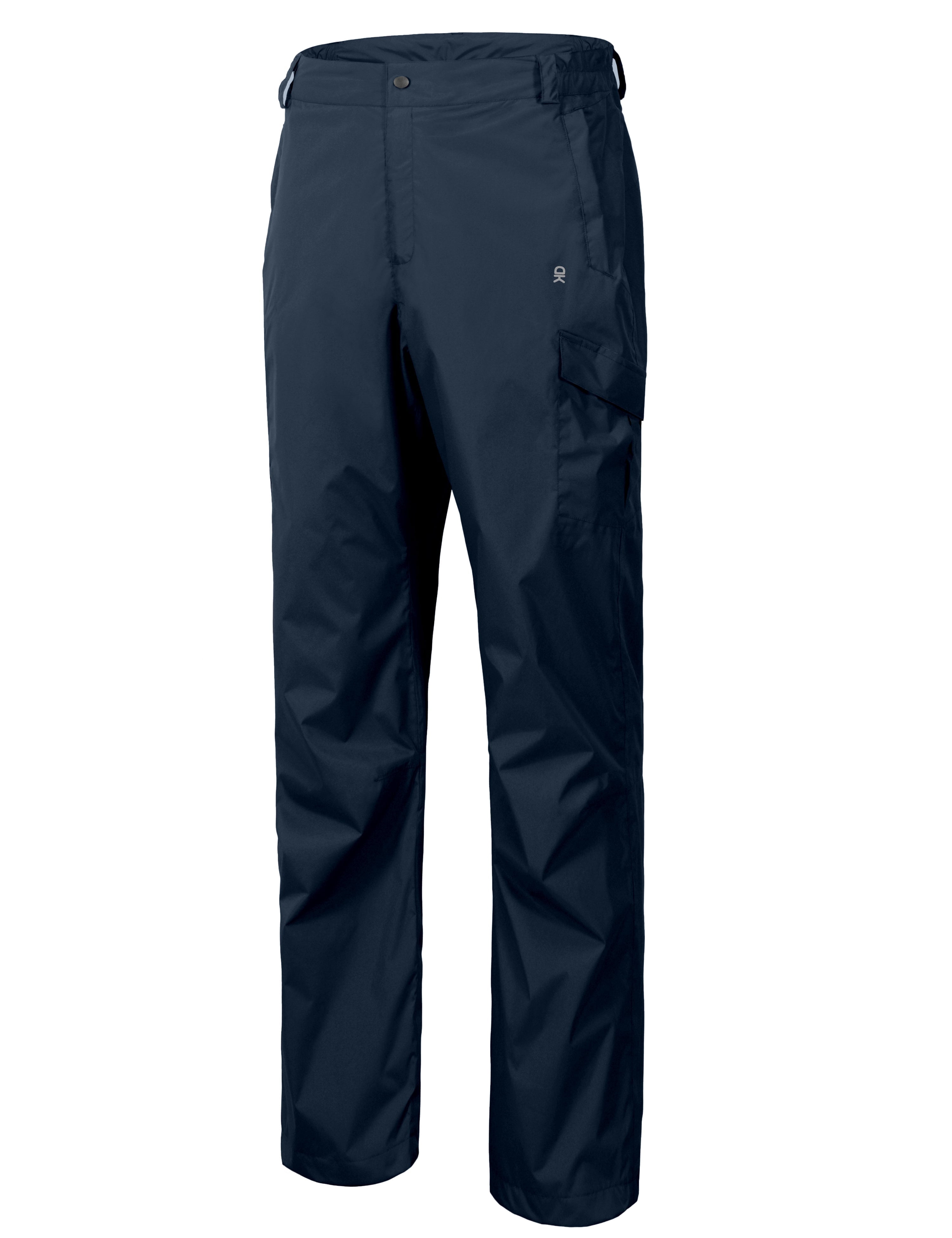 Little Donkey Andy Men's Lightweight Waterproof Rain Pants Breathable ...