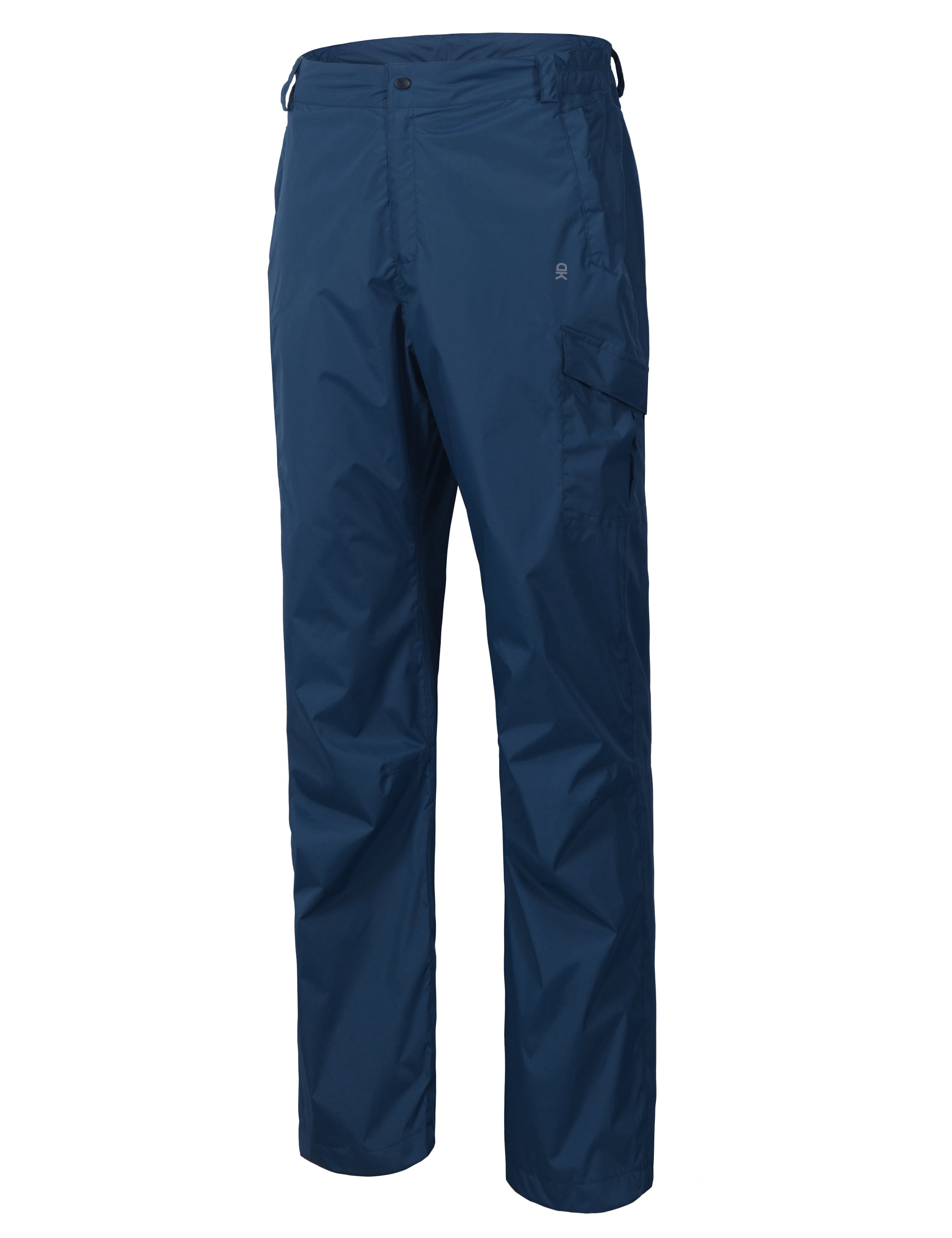 Little Donkey Andy Men's Lightweight Waterproof Rain Pants Breathable ...