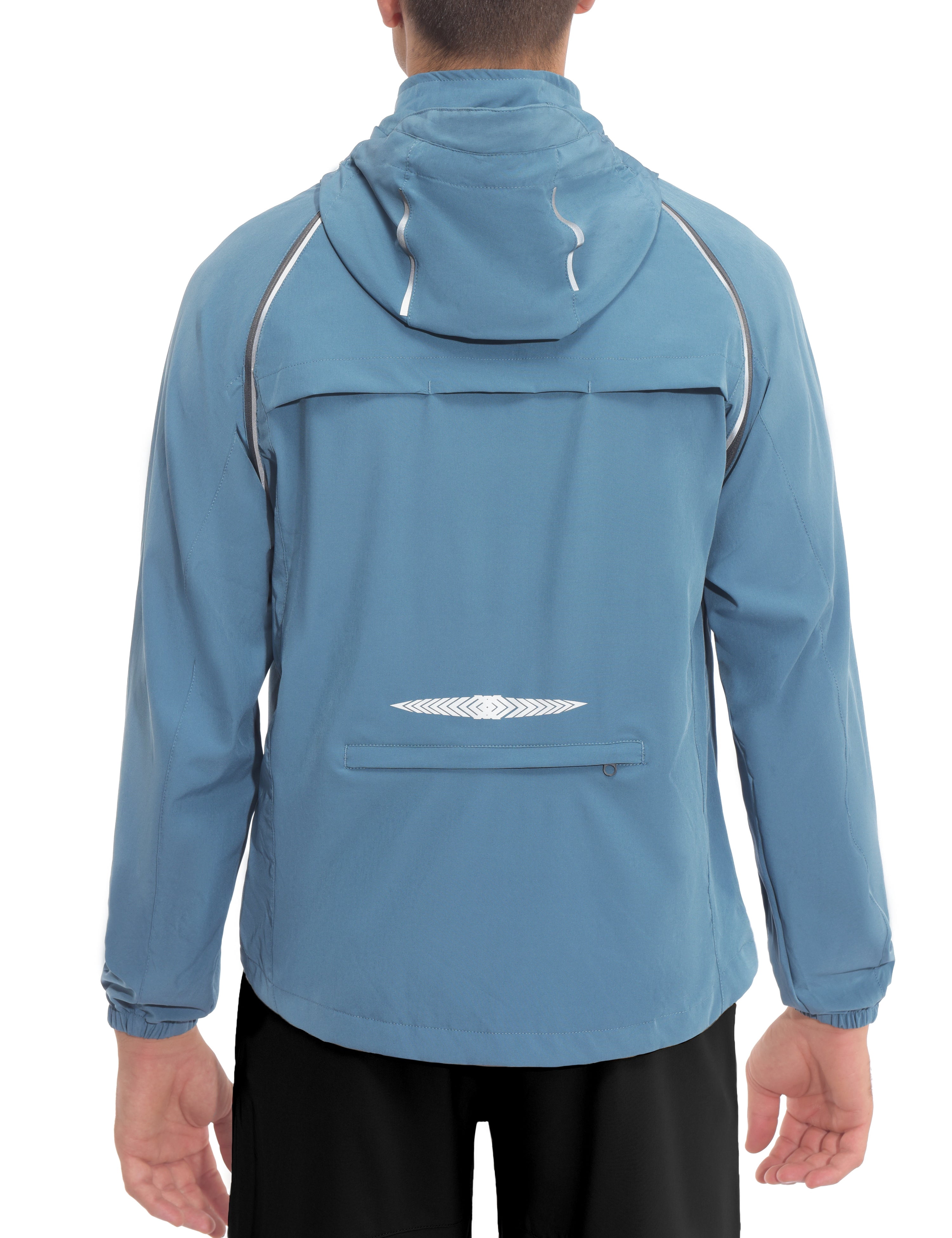 Little Donkey Andy Men's Packable Lightweight Waterproof Cycling Jacket ...