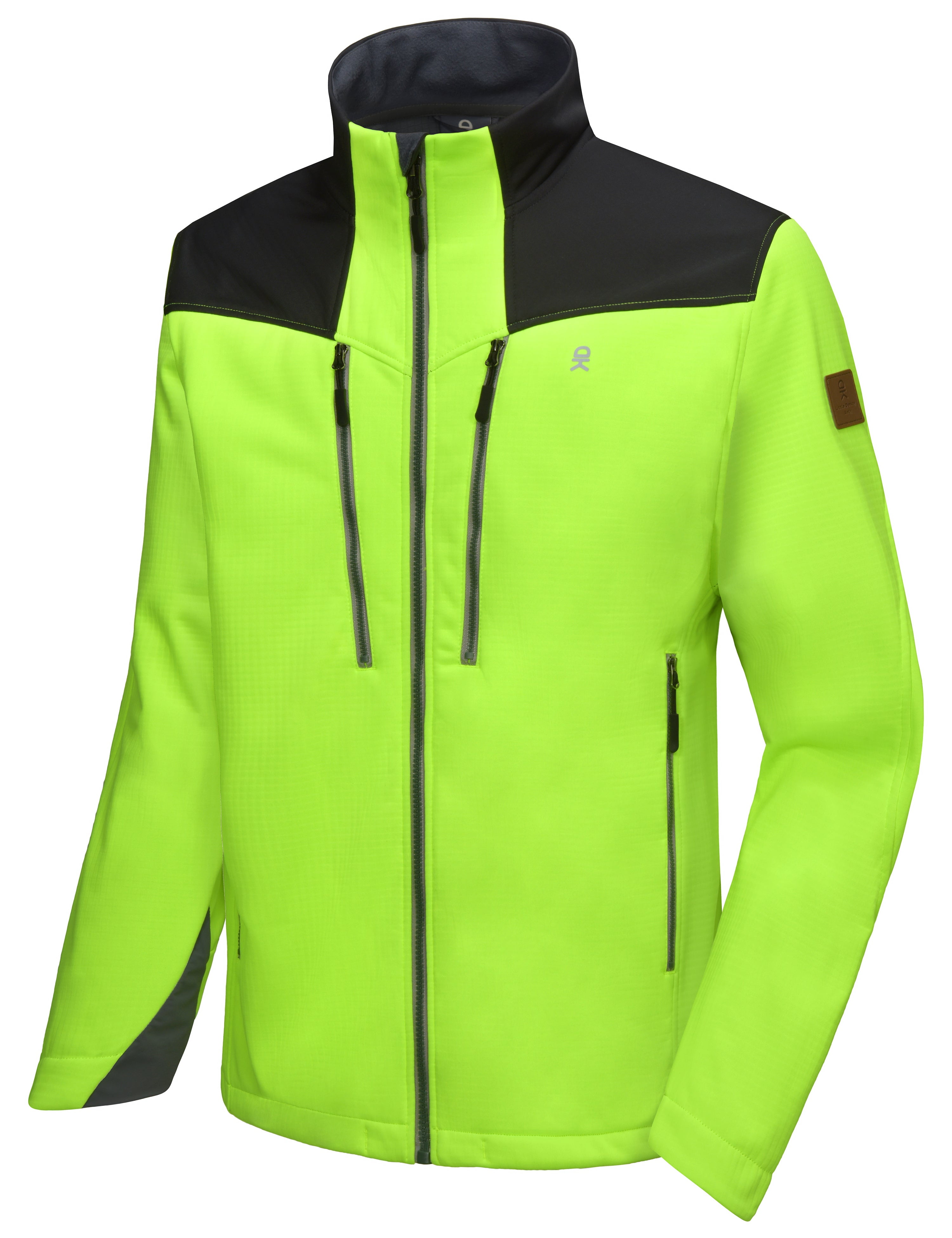 Little Donkey Andy Men's Softshell Grid Fleece Lined Hiking Jacket ...