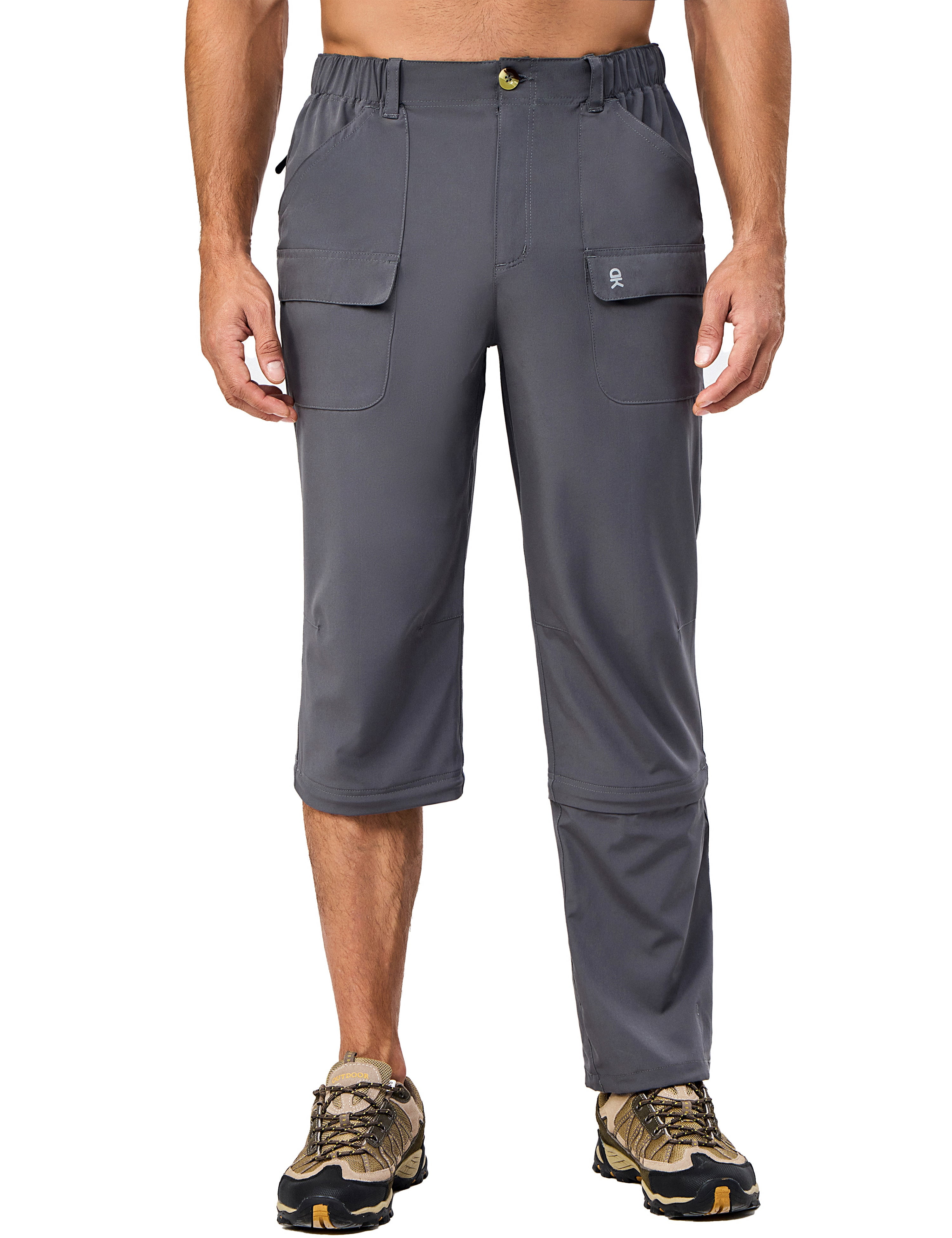 Little Donkey Andy Men's Stretch Convertible Pants Zip-Off Lightweight ...