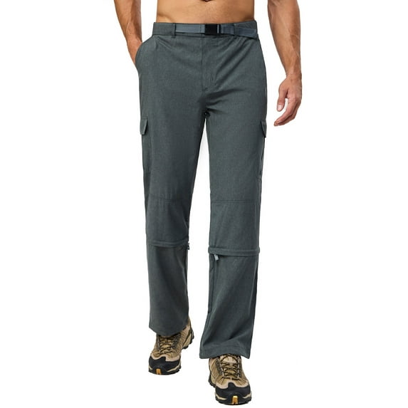 Little Donkey Andy Men's Stretch Convertible Pants, Zip-Off Quick-Dry ...