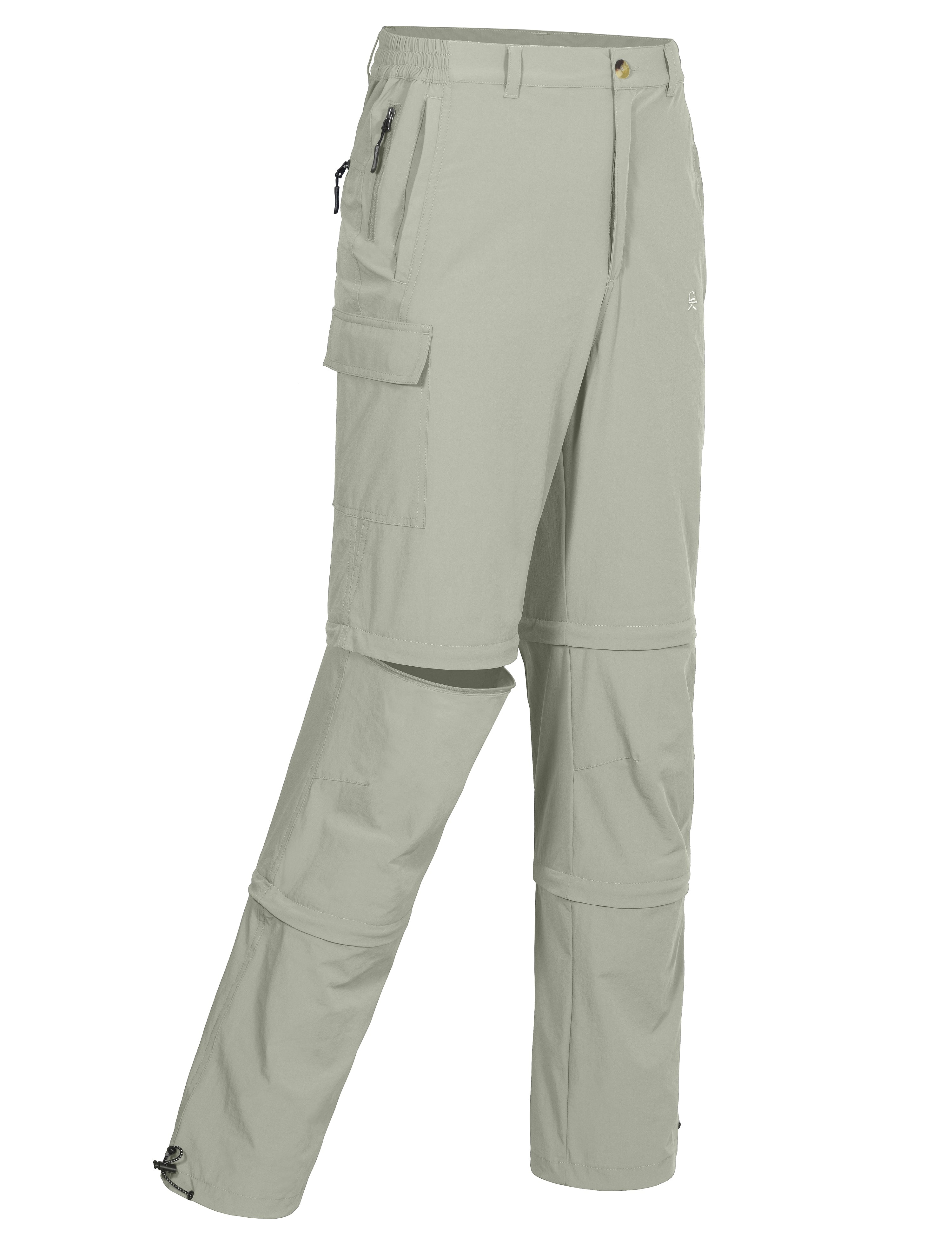 Little Donkey Andy Men's Stretch Convertible Pants, Zip-Off Quick-Dry ...