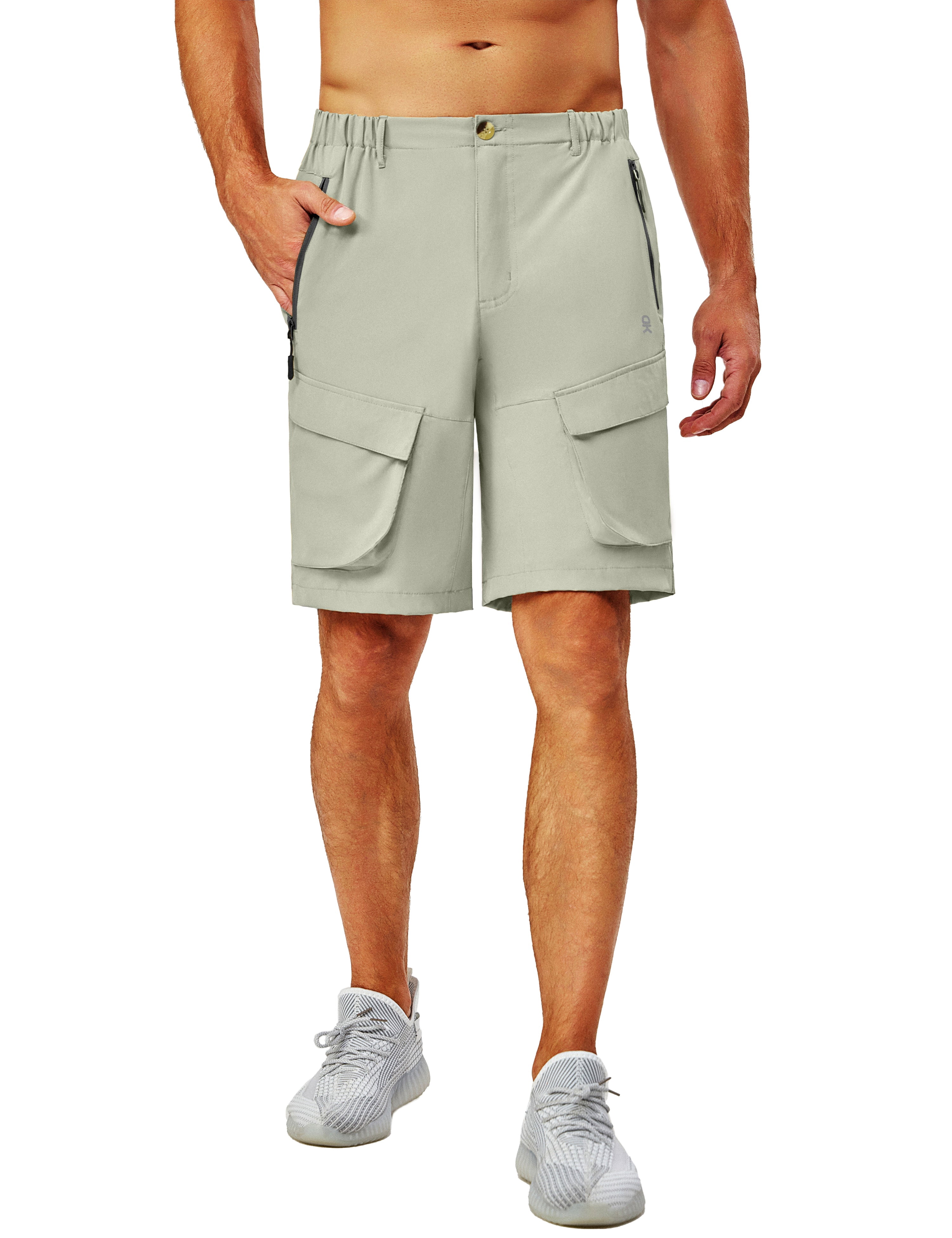 Little Donkey Andy Men's Stretch Quick Dry Cargo Shorts for Hiking ...