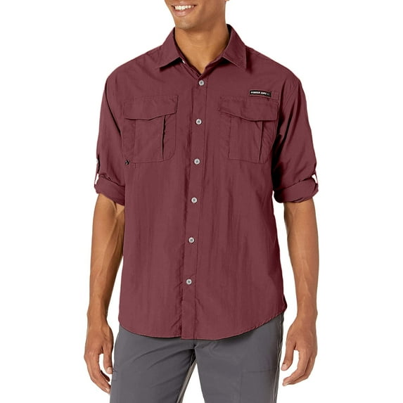 Little Donkey Andy Men's UPF 50+ UV Protection Shirt, Long Sleeve ...