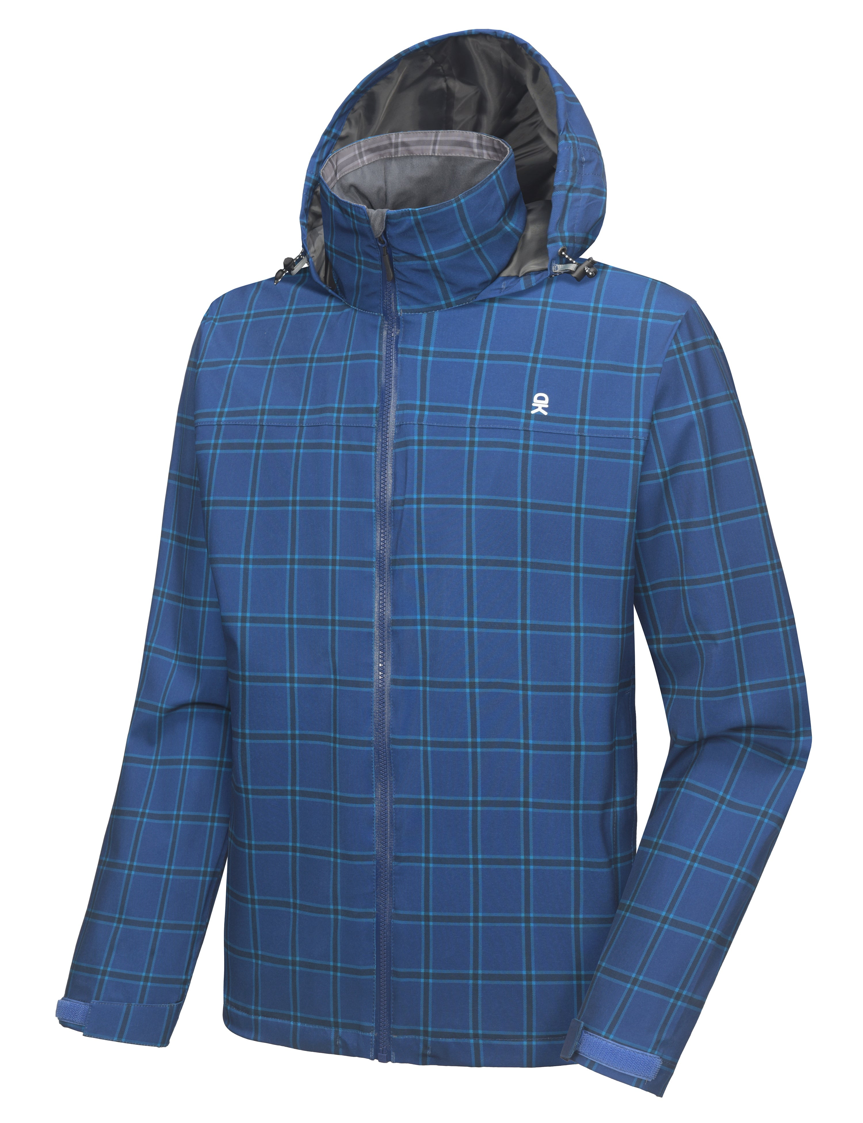 Little Donkey Andy Men's Waterproof Rain Jacket, Lightweight Rain Coat ...