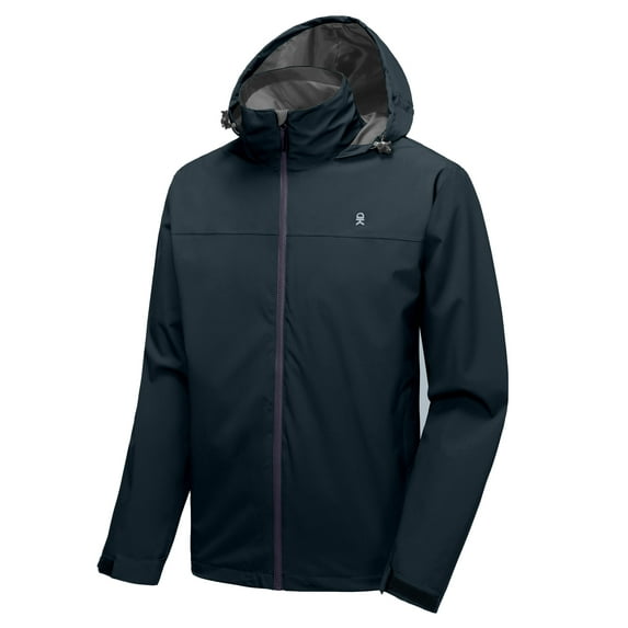 Little Donkey Andy Men's Waterproof Rain Jacket, Lightweight Rain Coat ...