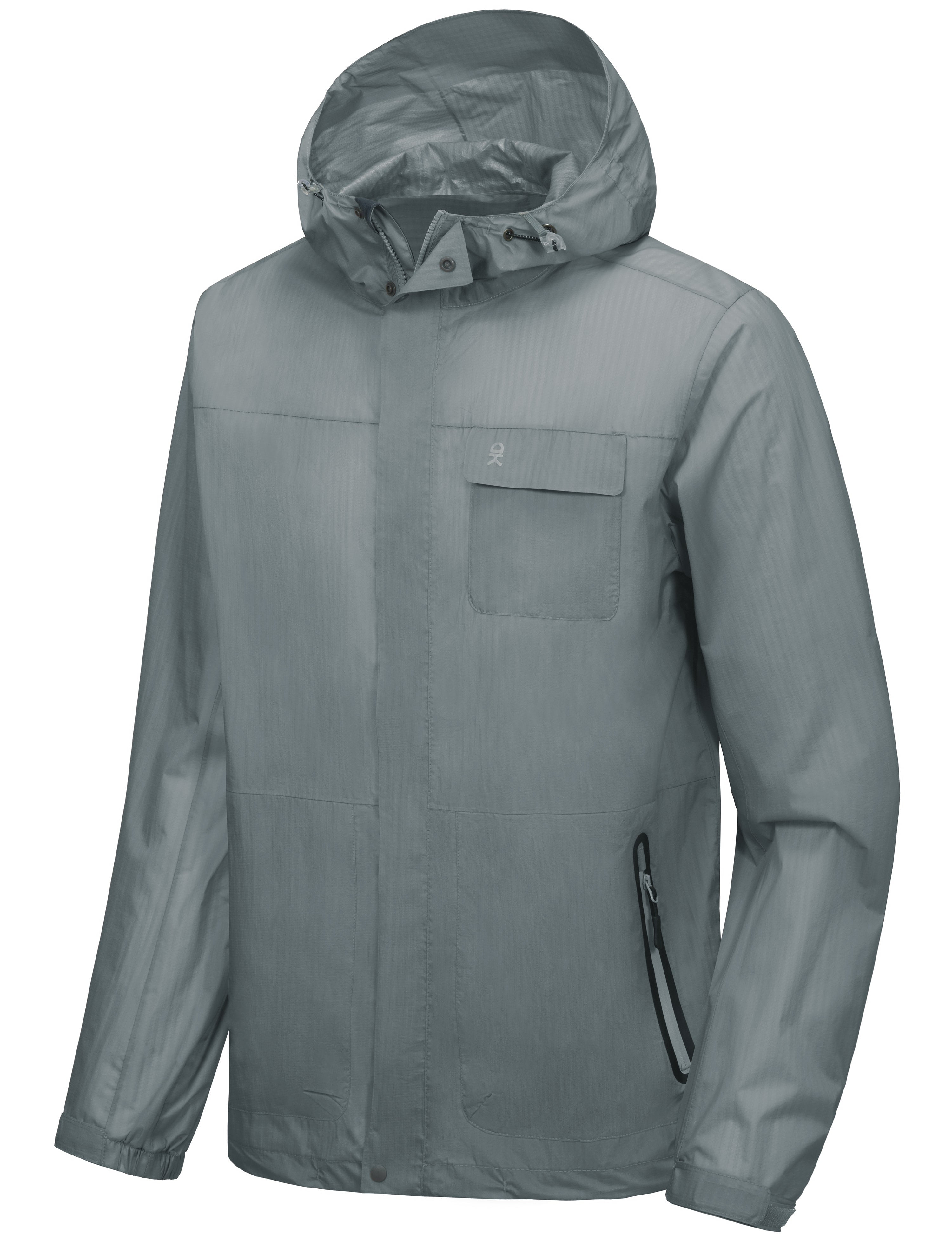 Little Donkey Andy Men's Waterproof Rain Jacket, Lightweight Rain Shell ...