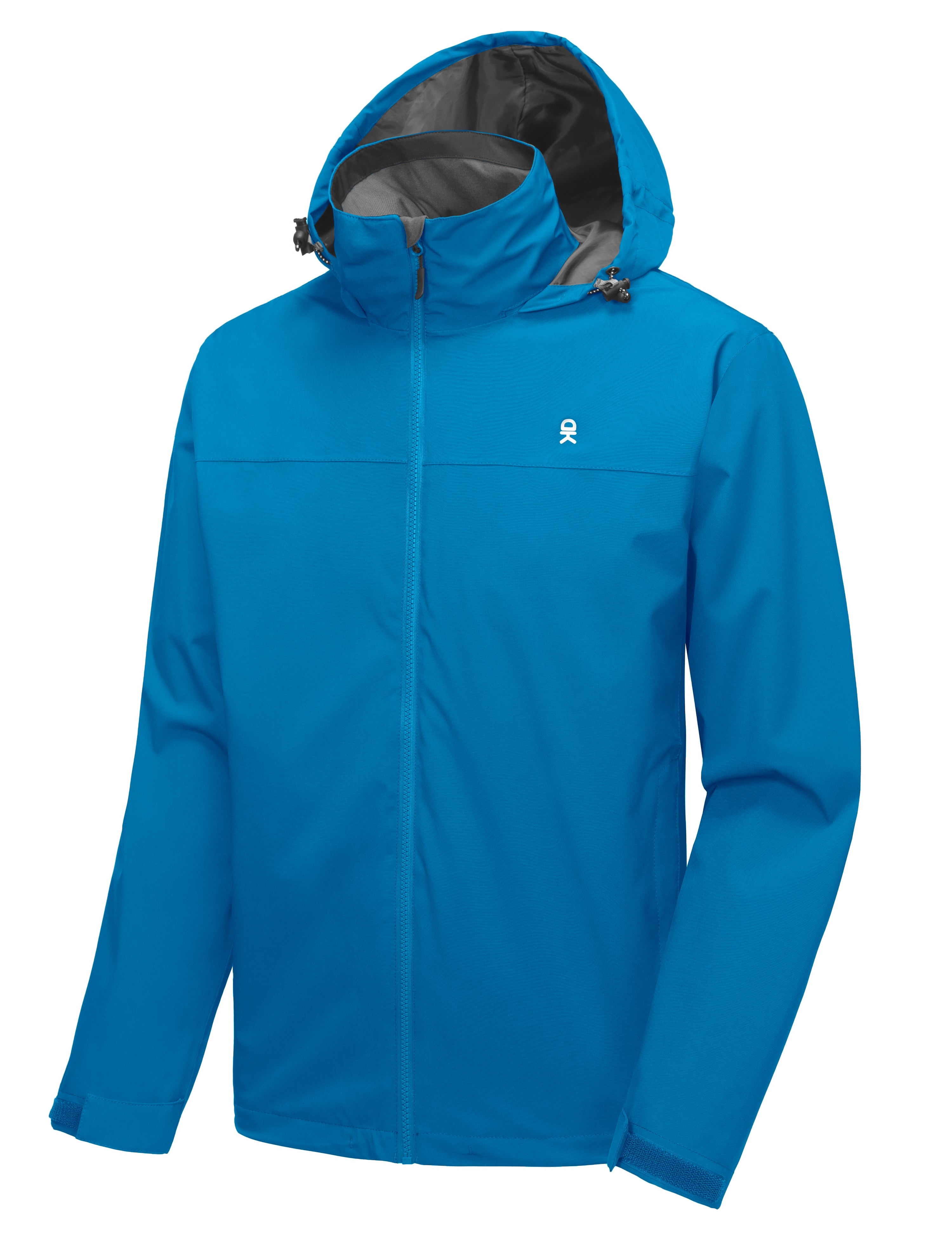 Little Donkey Andy Men's Waterproof Rain Jacket, Lightweight Windproof ...