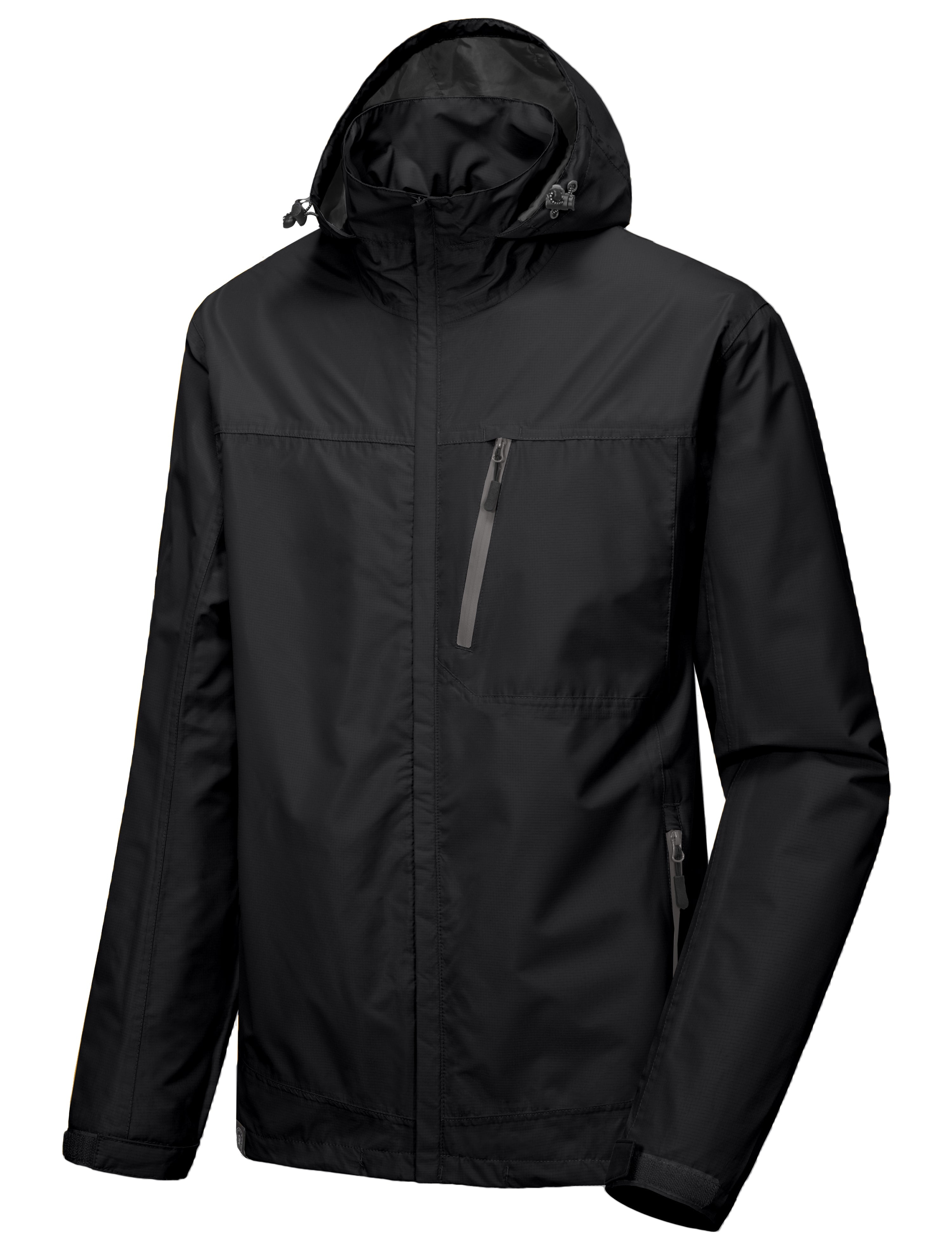 Little Donkey Andy Men's Waterproof Rain Jacket Outdoor Lightweight ...