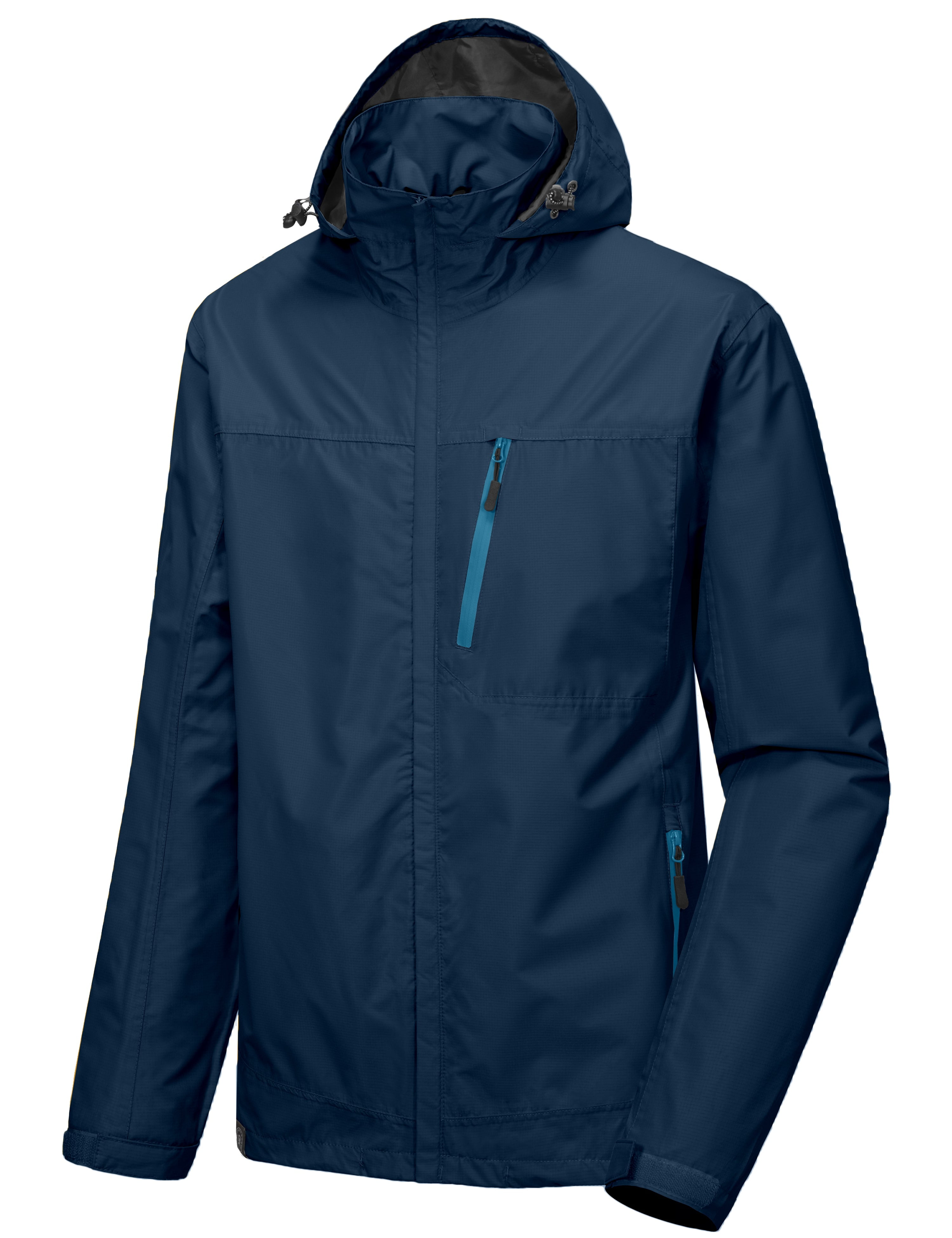 Little Donkey Andy Men's Waterproof Rain Jacket Outdoor Lightweight ...