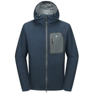 Camel Crown Packable Men's Rain Jacket Waterproof Shell Jacket ...