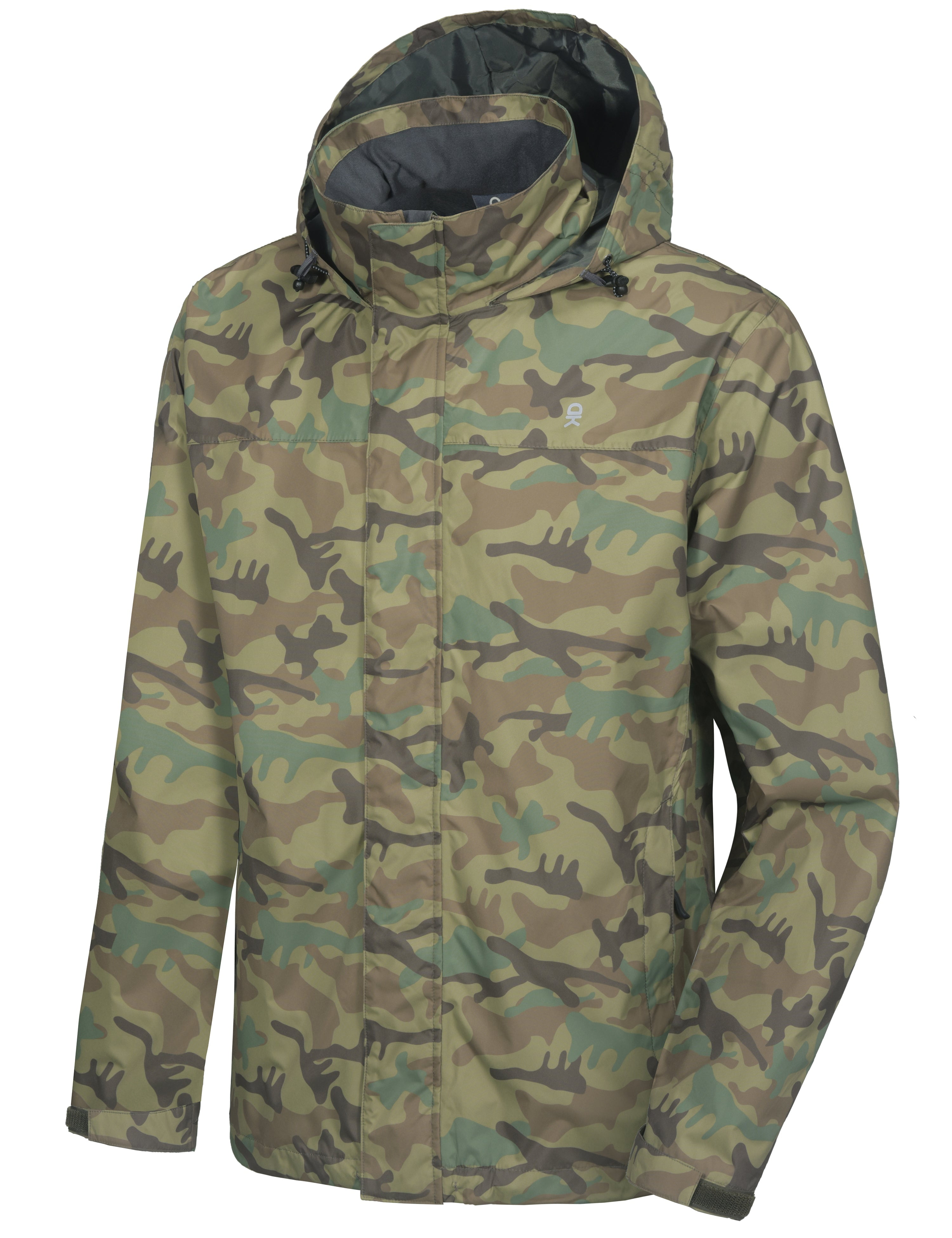 Little Donkey Andy Men's Waterproof Rain Jacket Outdoor Lightweight ...