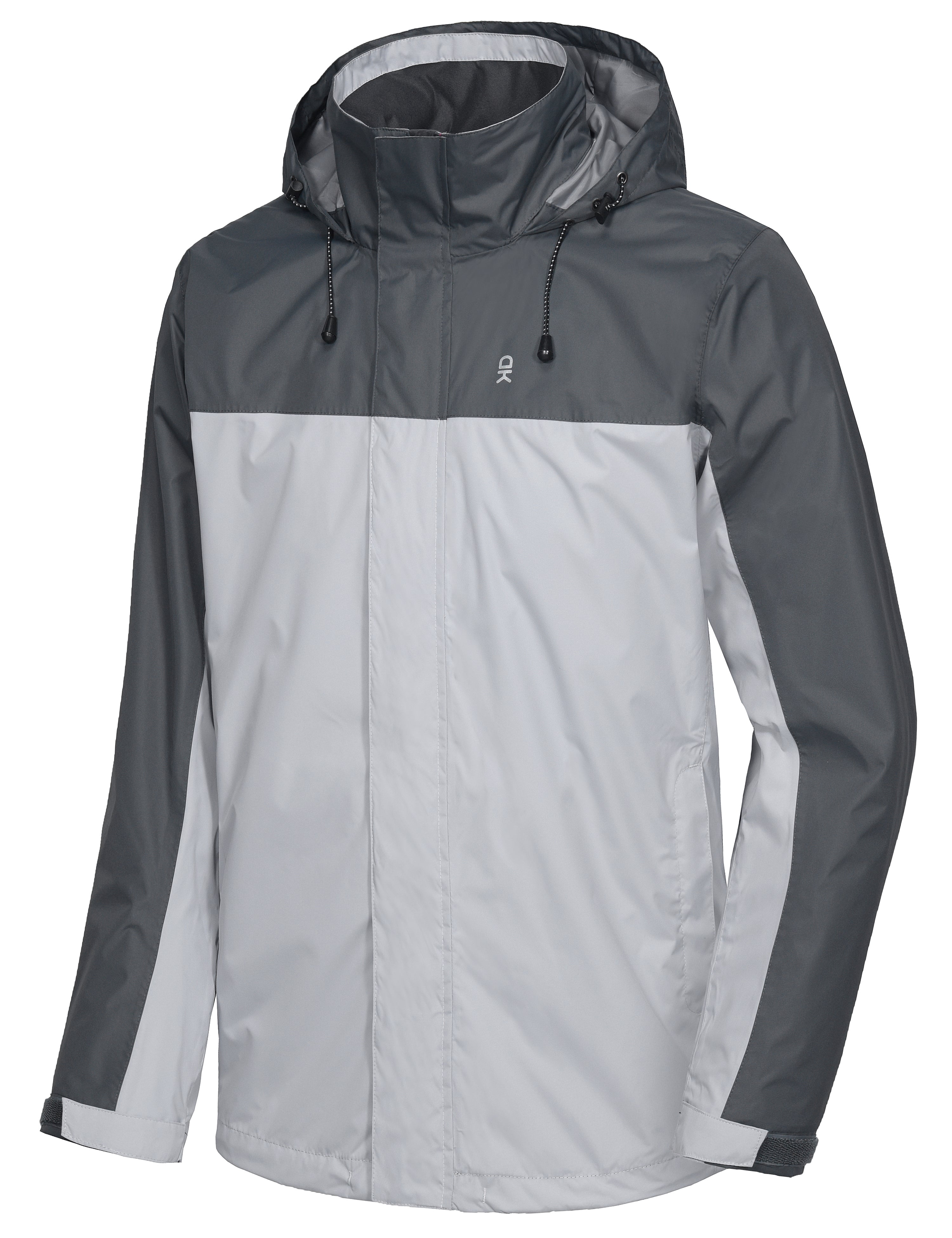 Little Donkey Andy Men's Waterproof Rain Jacket Outdoor Rain Shell Coat ...