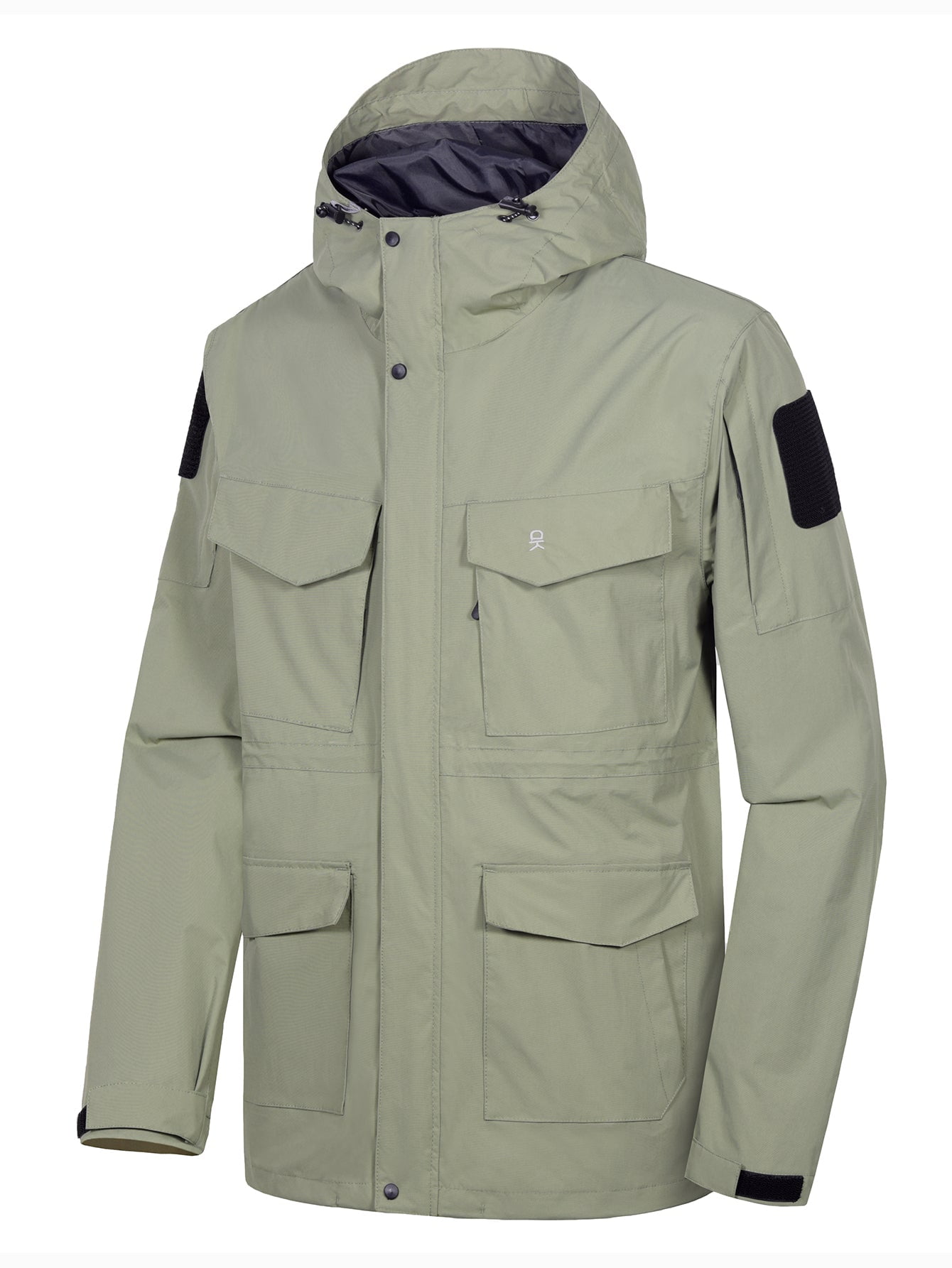 Little Donkey Andy Men's Waterproof Work Rain Jacket 12 Pockets ...