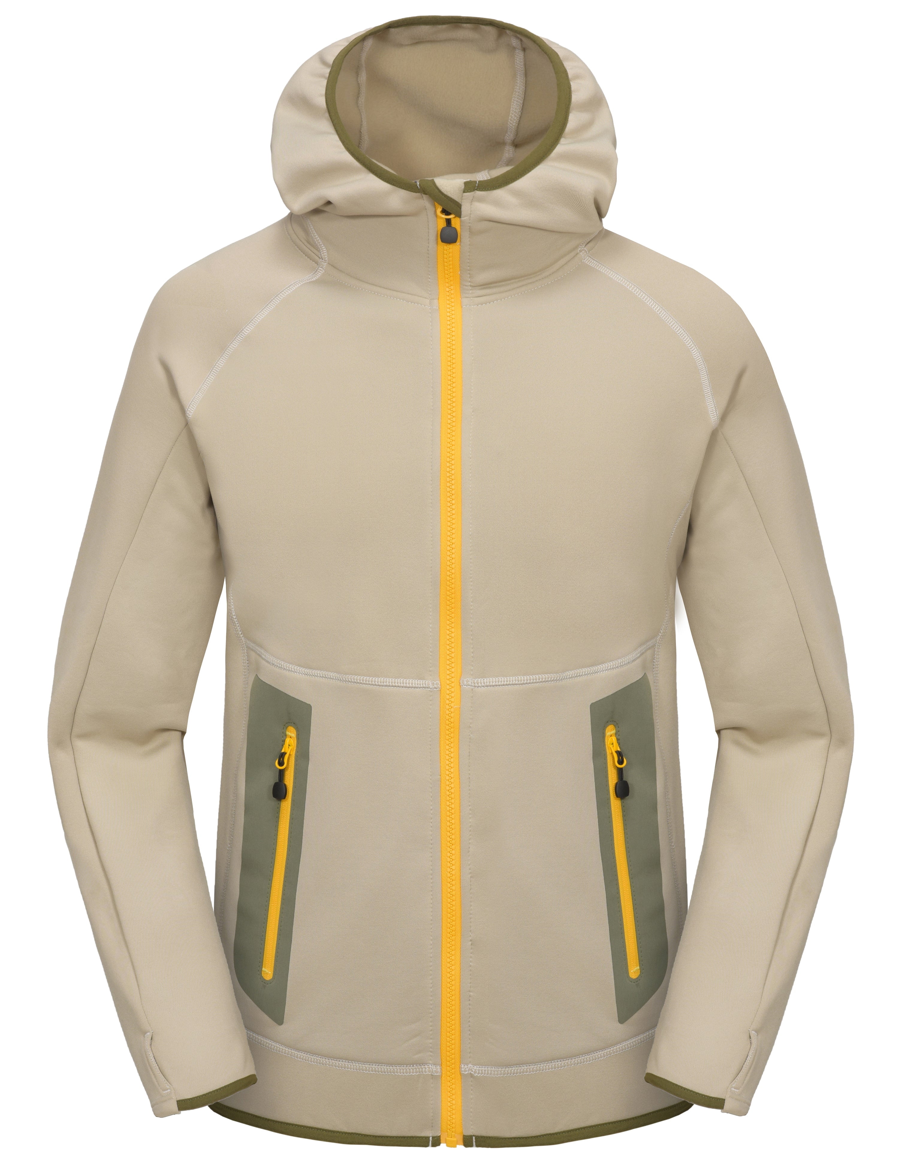 Little Donkey Andy Men's Winter Ultra Stretch Warm Fleece Running ...