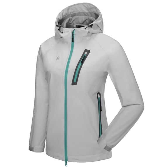 Little Donkey Andy Women's High-performance Waterproof Rain Jacket ...
