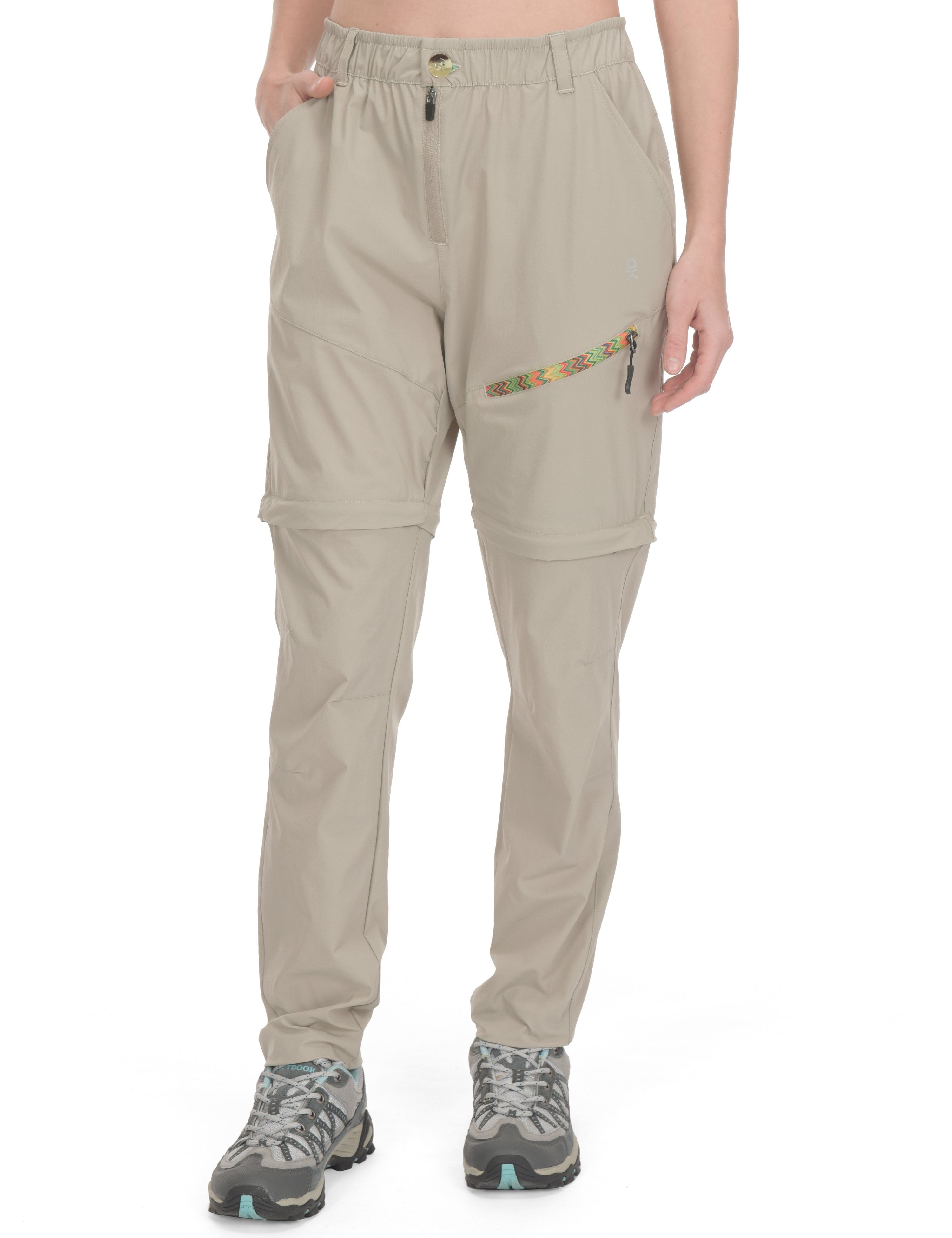 Little Donkey Andy Women's Hiking Pants Lightweight Convertible Zip-Off ...