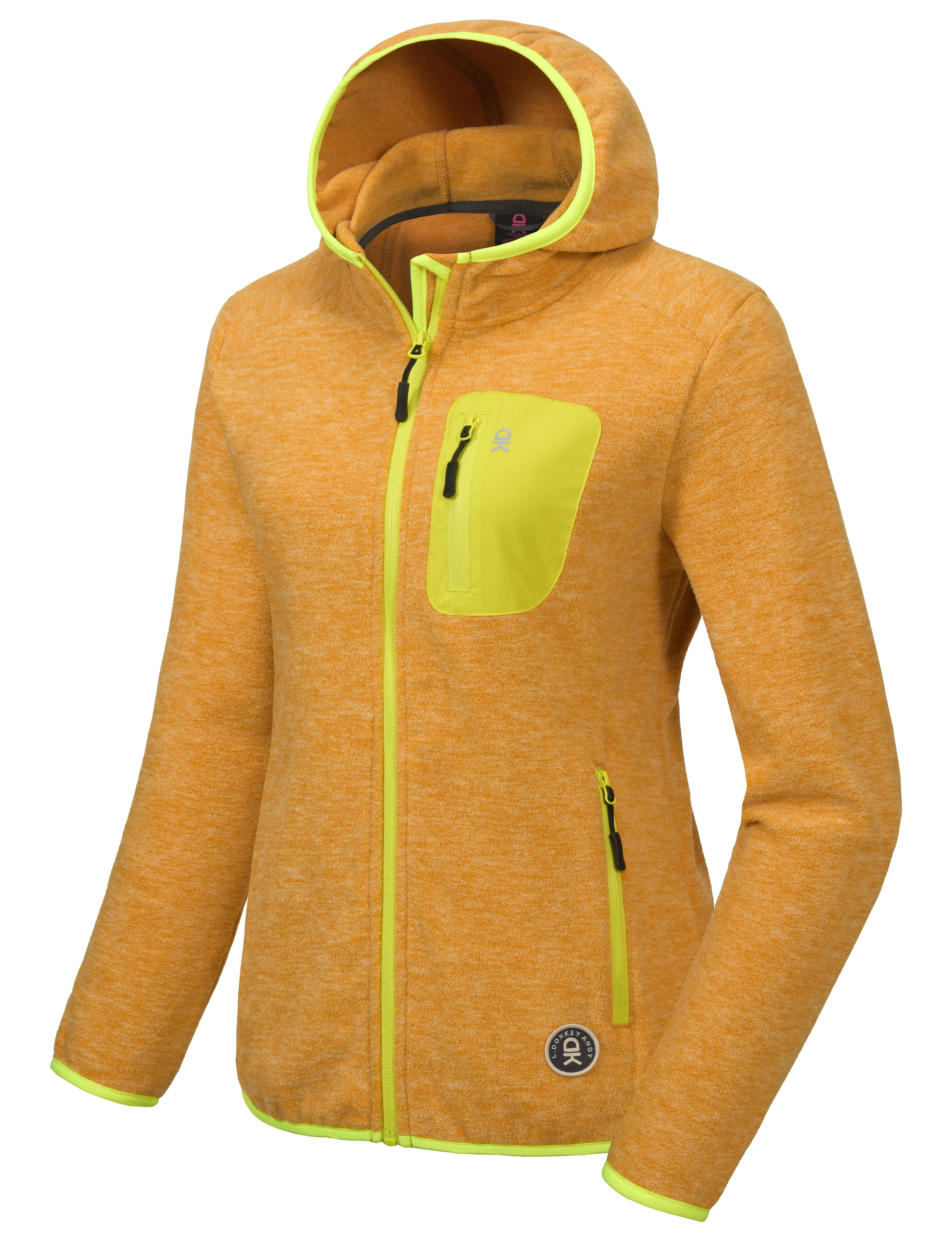 Little Donkey Andy Women's Lightweight Warm Polar Fleece Running Jacket ...