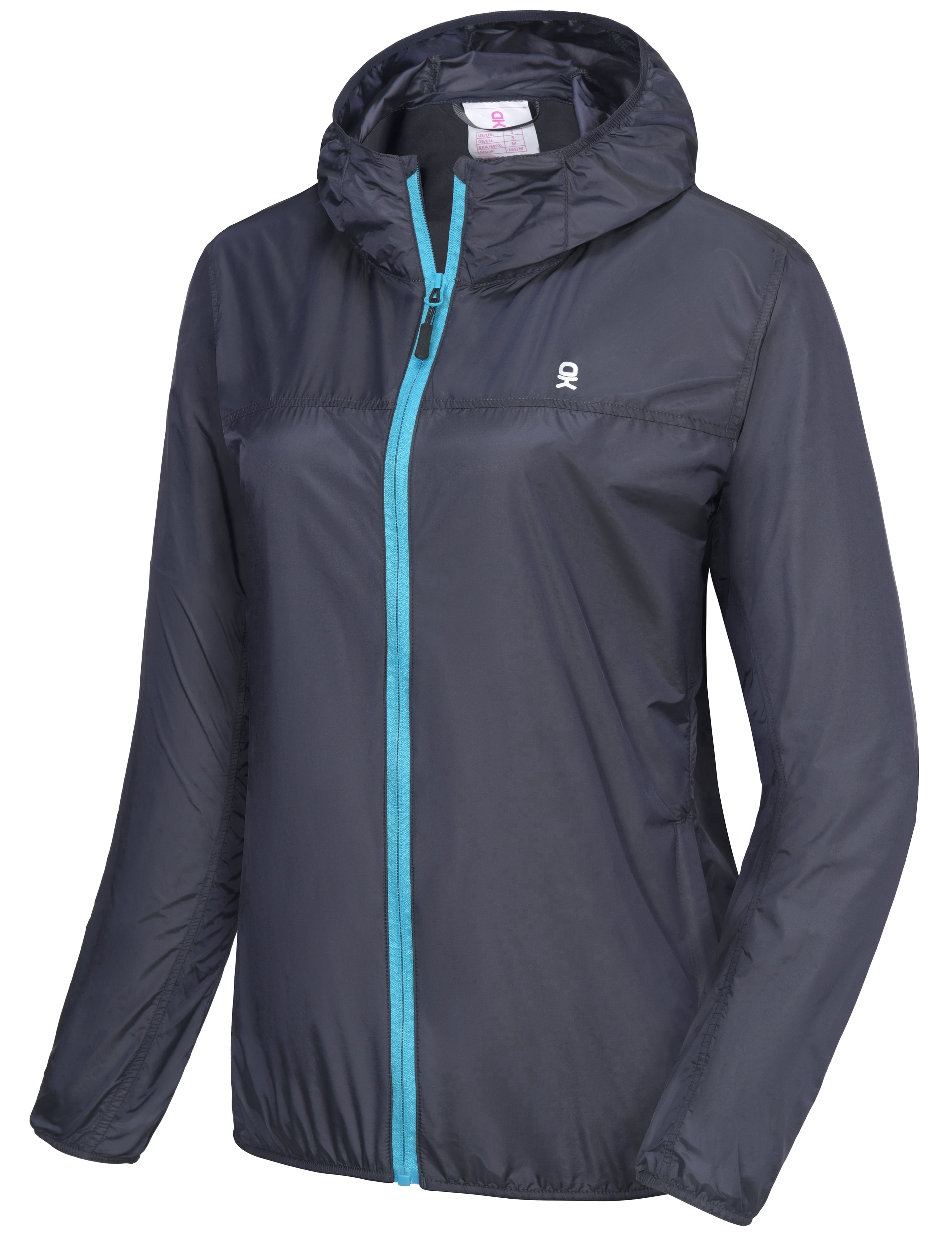 Little Donkey Andy Women's Packable Running Jacket Lightweight Water ...