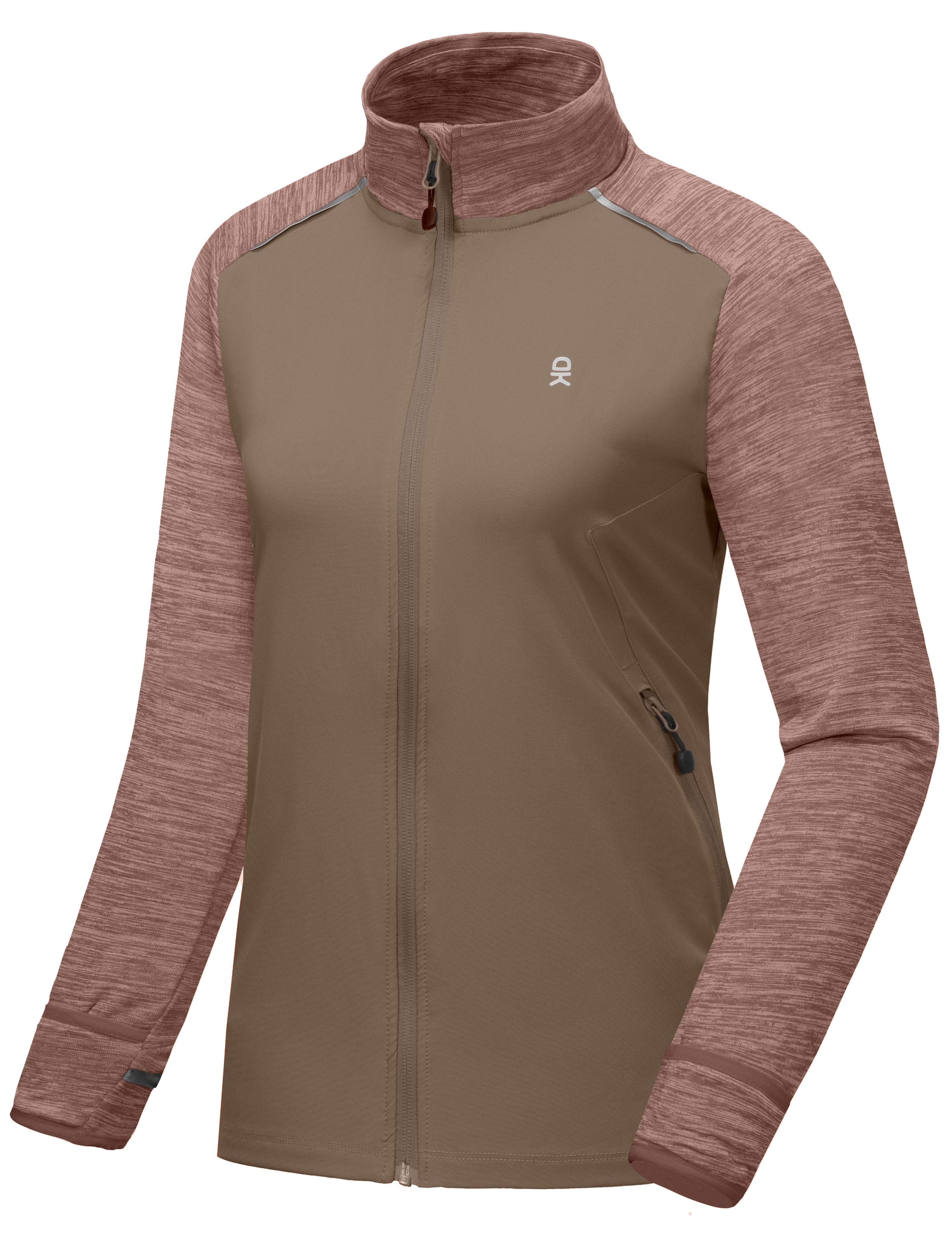Little Donkey Andy Women's Quick Dry Thermal Lightweight Running Jacket ...