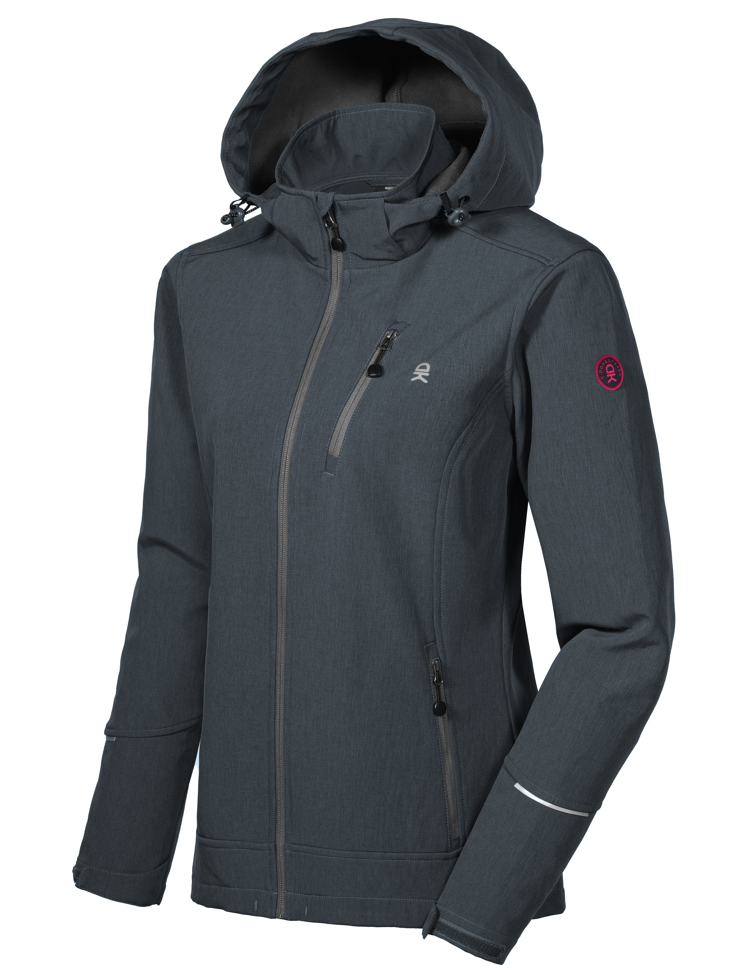 Little Donkey Andy Women's Softshell Jacket Ski Jacket with Removable ...