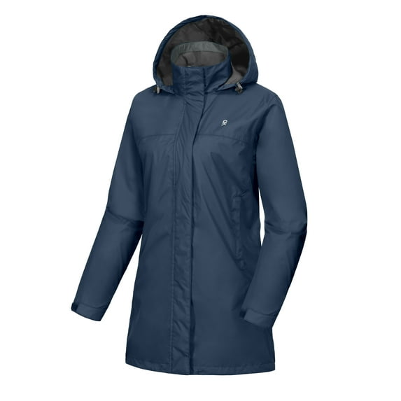 Little Donkey Andy Women's Waterproof Rain Jacket Outdoor Trench ...