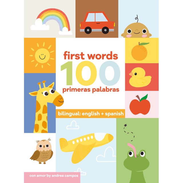 Little Doodles: 100 First Words + Primeras Palabras (Board Book ...