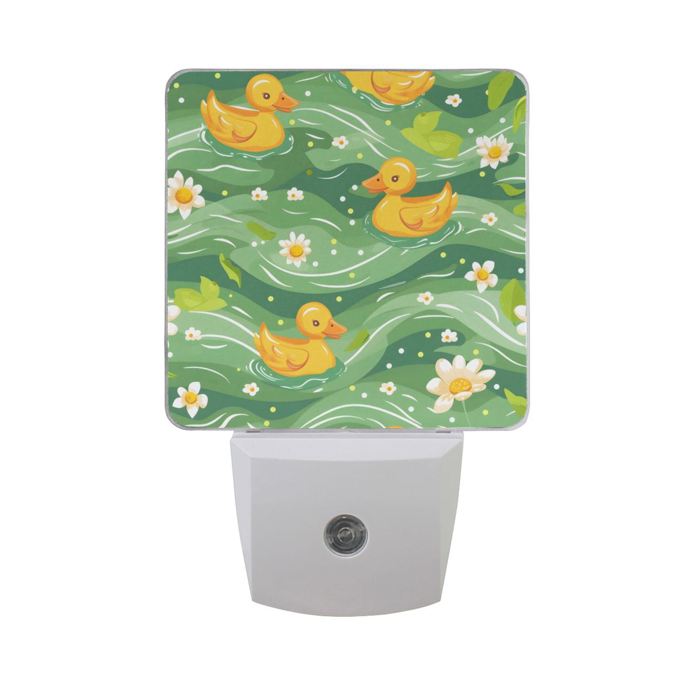 Little Ducks and Daisy Flower Night Light 2 Pack LED Nightlight Plug ...