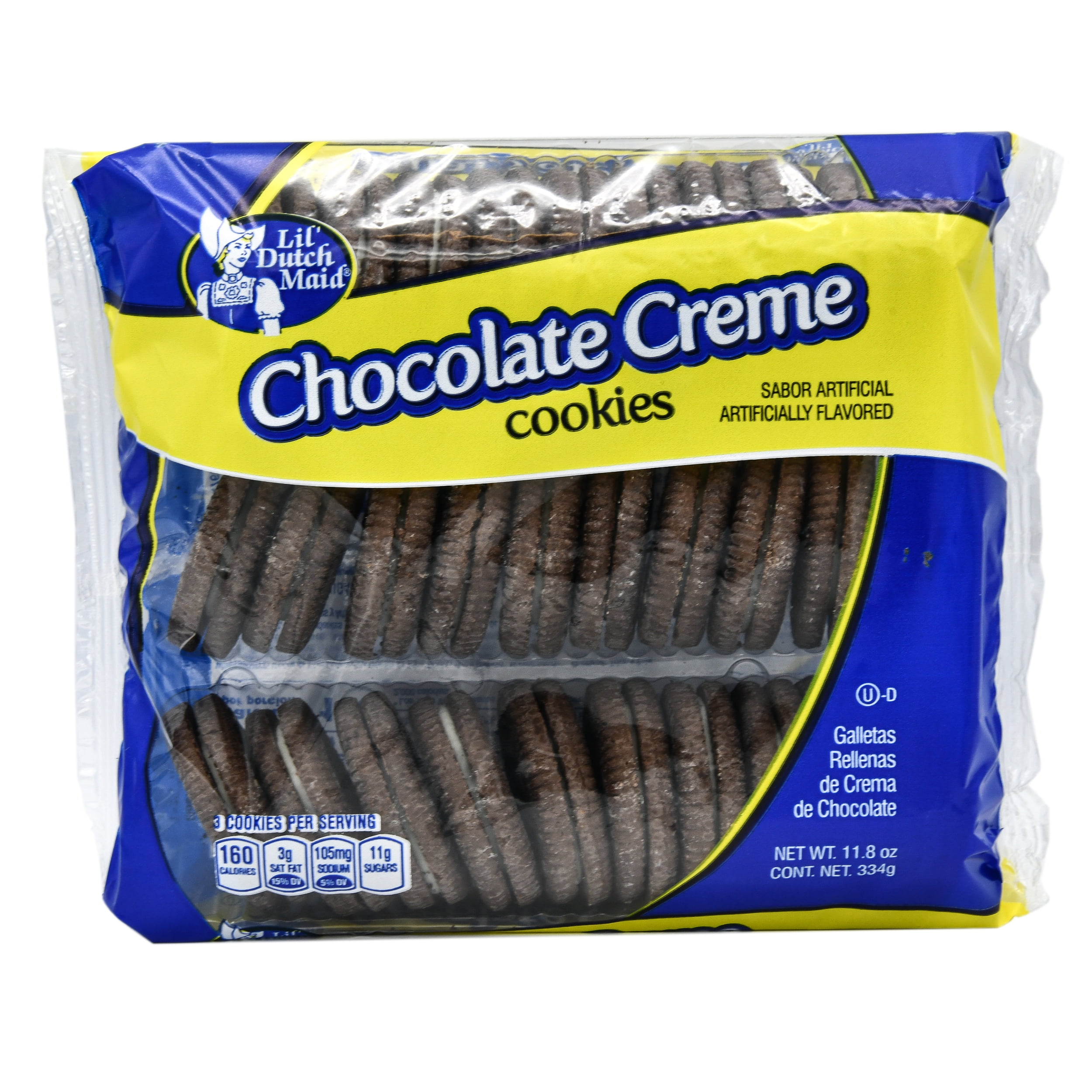 Little Dutch Maid Chocolate Creme Filled Cookies 11.8 oz. - Walmart.com