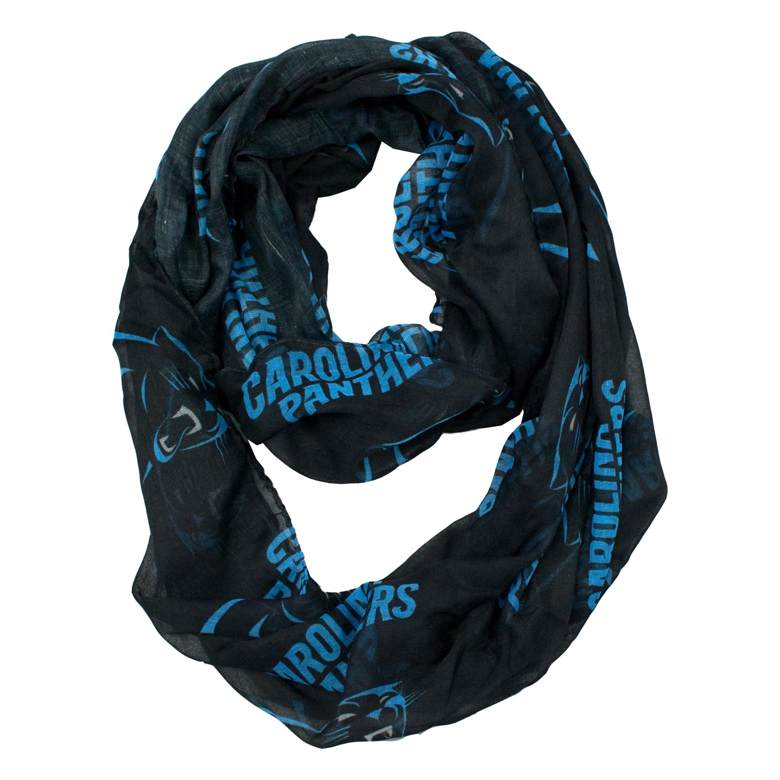Little Earth - NFL Sheer Infinity Scarf, Carolina Panthers - Walmart.com