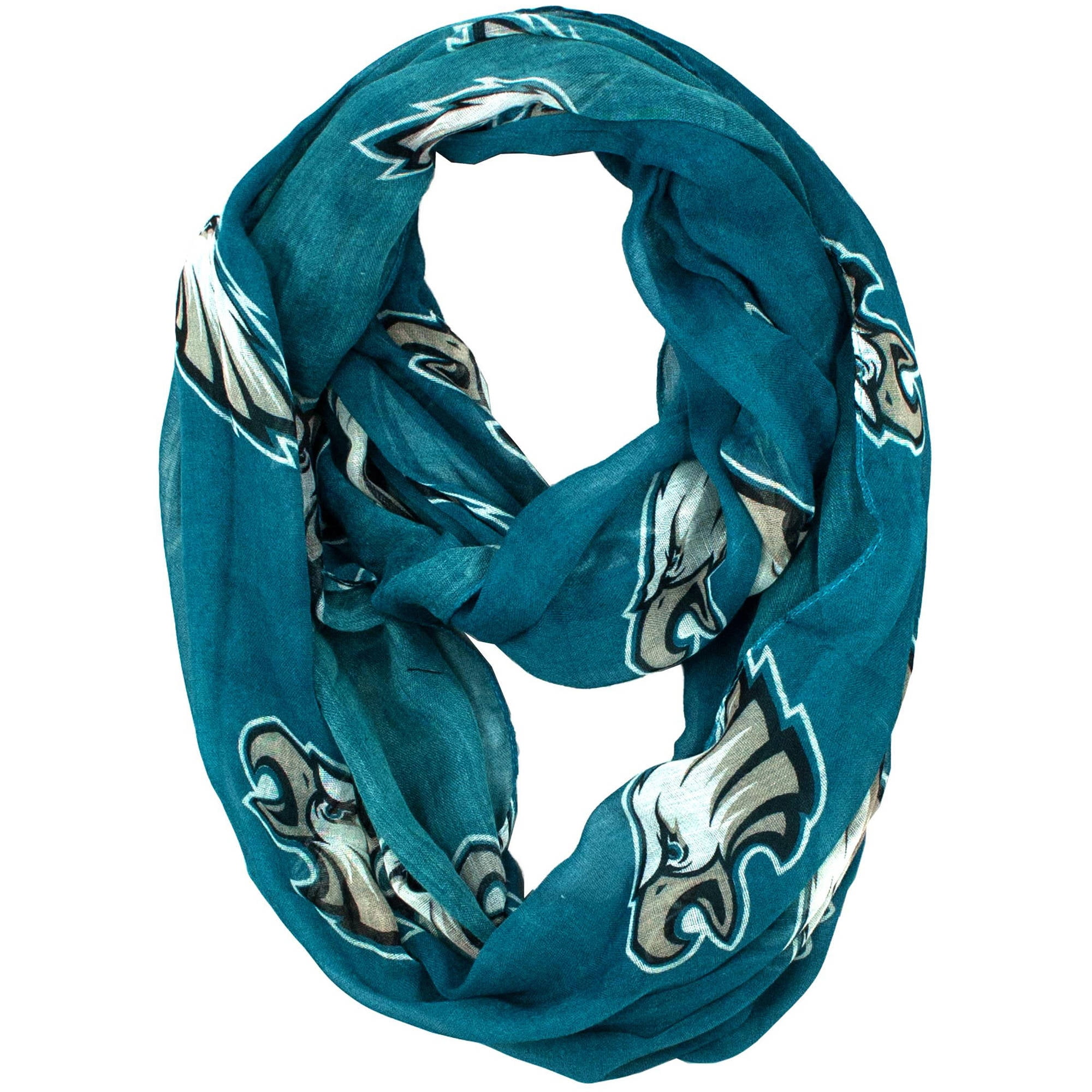 Little Earth - NFL Sheer Infinity Scarf, Philadelphia Eagles - Walmart.com