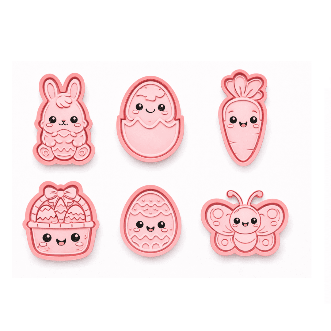 Little Easter Treasures Kawaii Cookie Cutter with Stamps - Walmart.com
